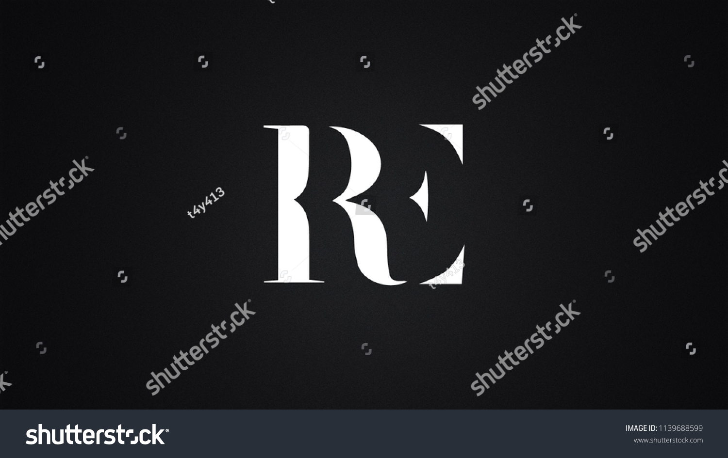 Letter Logo Design Template Vector Stock Vector (Royalty Free) 1139688599