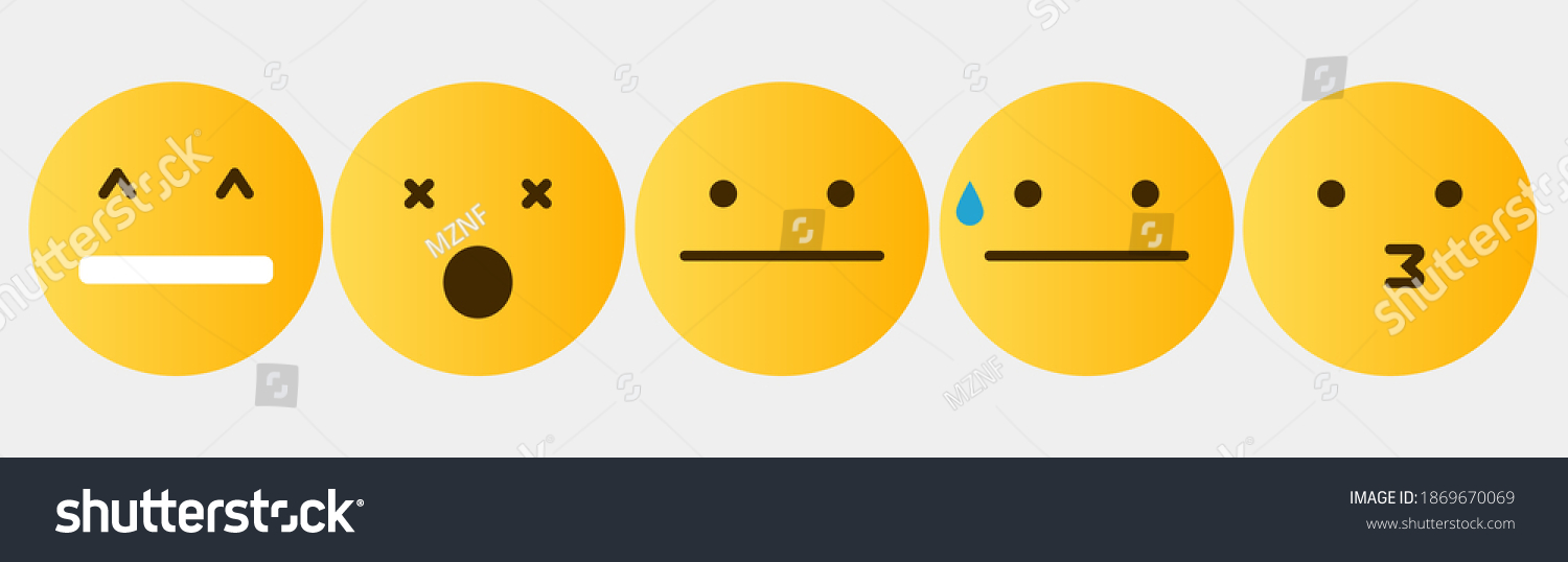 Reaction Design Set Emoticon Collection: เวกเตอร์สต็อก (ปลอดค่า ...