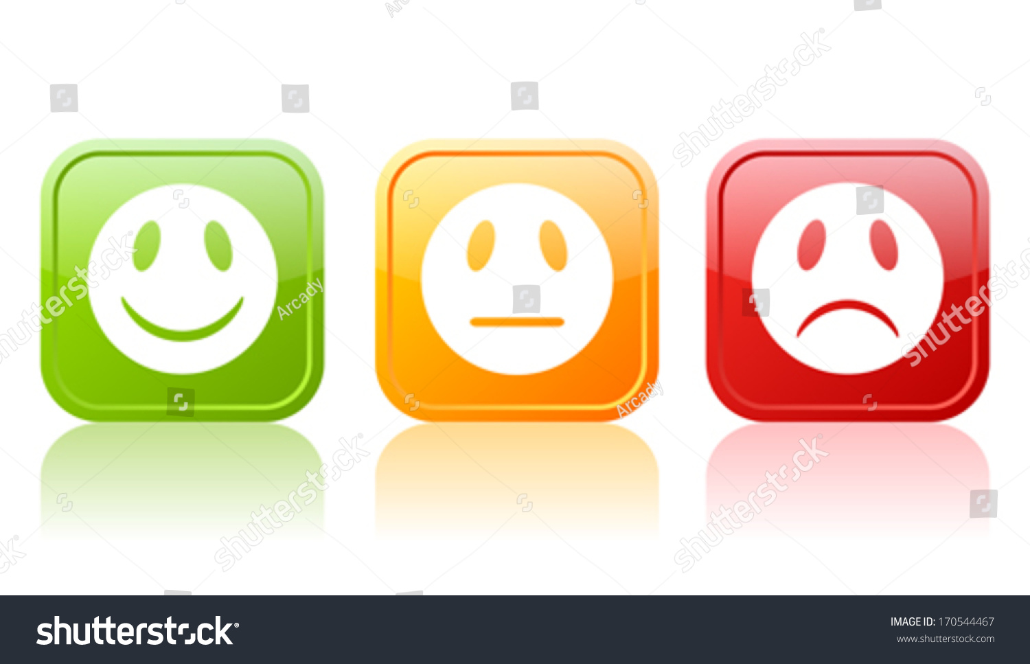 Reaction Symbols Stock Vector (Royalty Free) 170544467 | Shutterstock