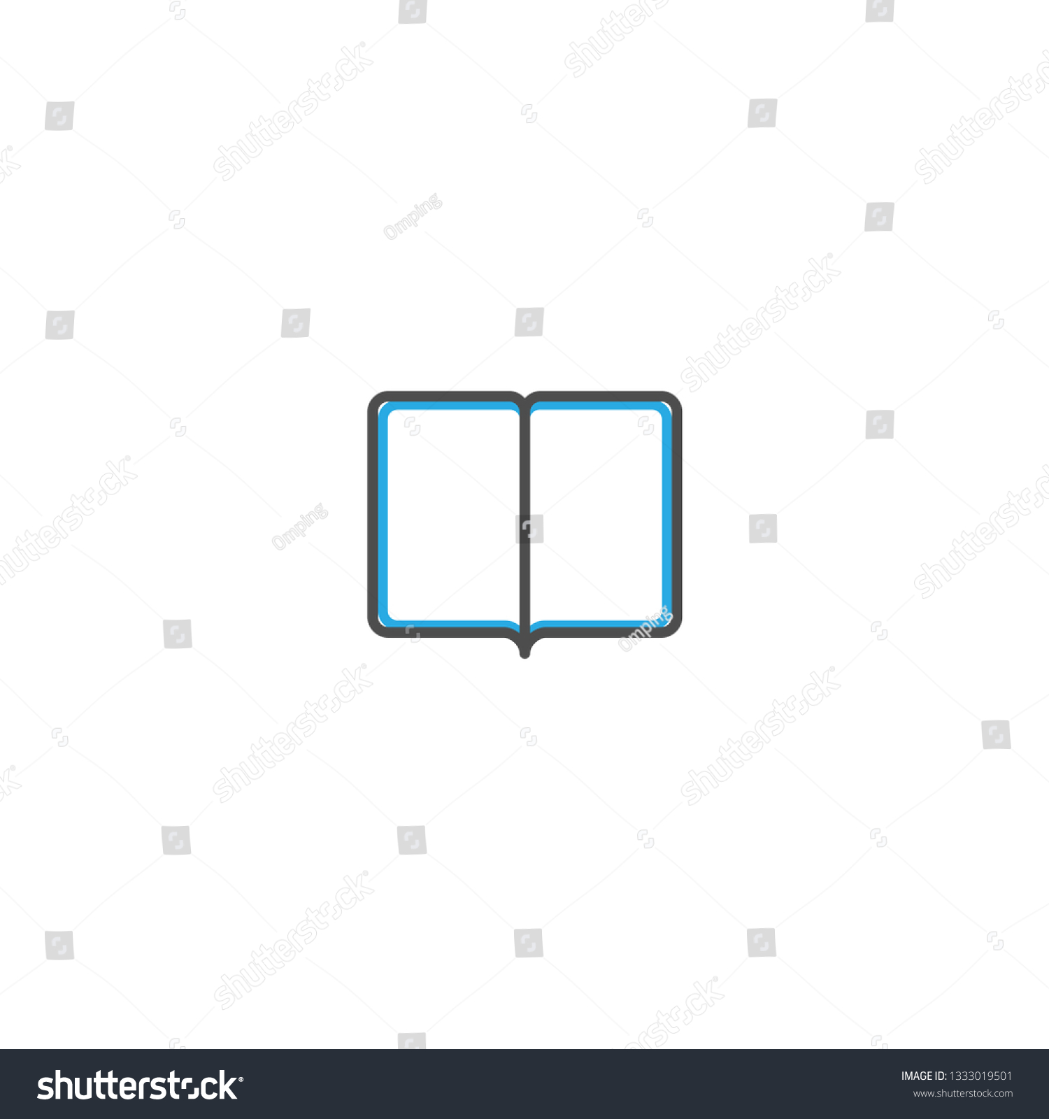 Reading Icon Design Essential Icon Vector Stock Vector (Royalty Free ...