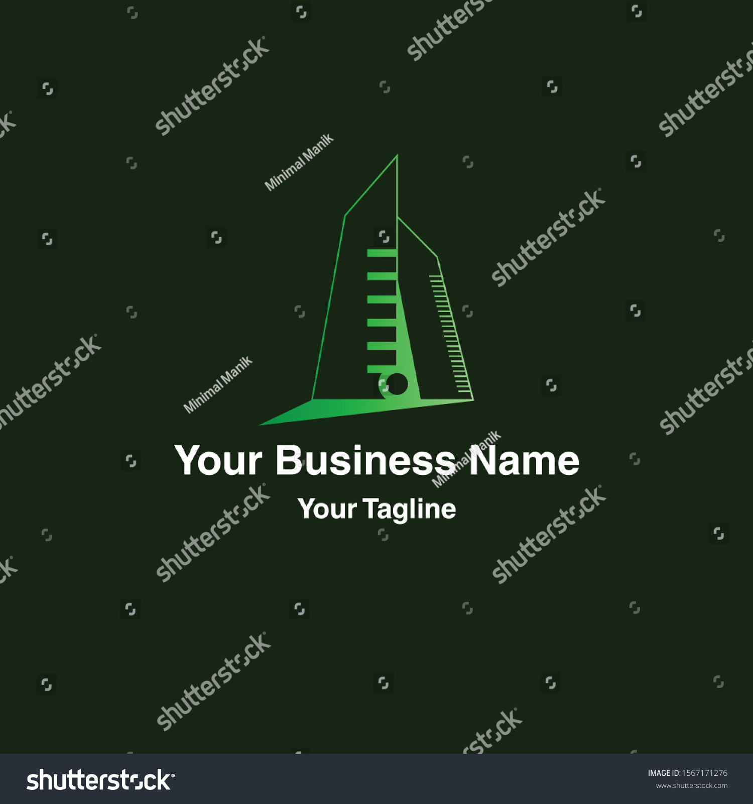 Real Estate Building Logo Vector Template Stock Vector (Royalty Free ...