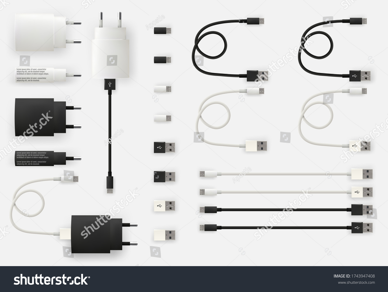 Usb c cable vector Images, Stock Photos & Vectors | Shutterstock