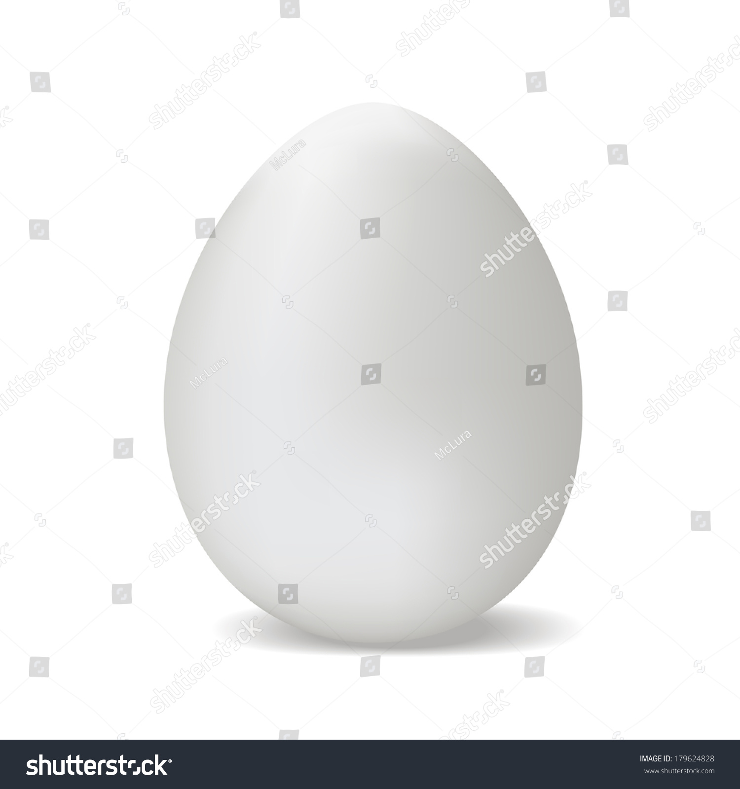 Realistic Egg Stock Vector (Royalty Free) 179624828 | Shutterstock