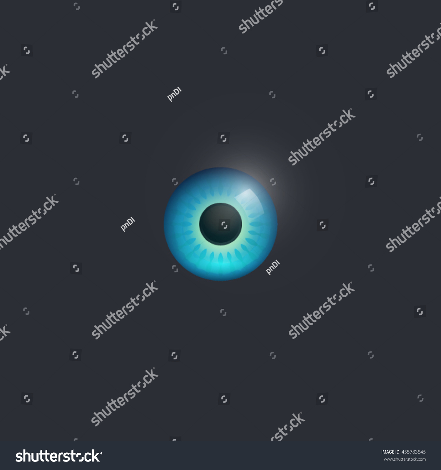 Realistic Eye Logo Design: เวกเตอร์สต็อก (ปลอดค่าลิขสิทธิ์) 455783545 ...