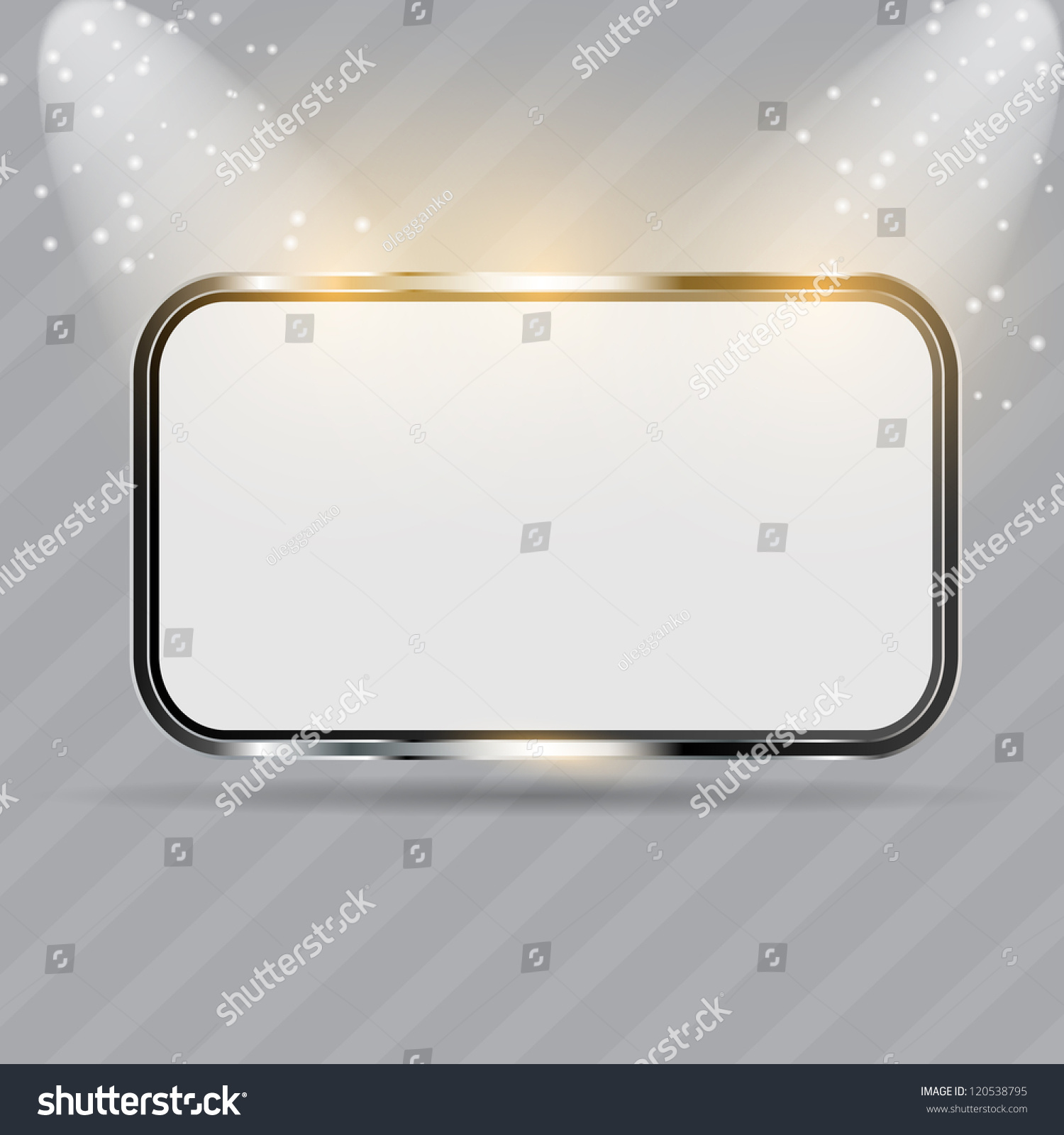 Realistic Glass Frames Vector Illustration Stock Vector (Royalty Free ...