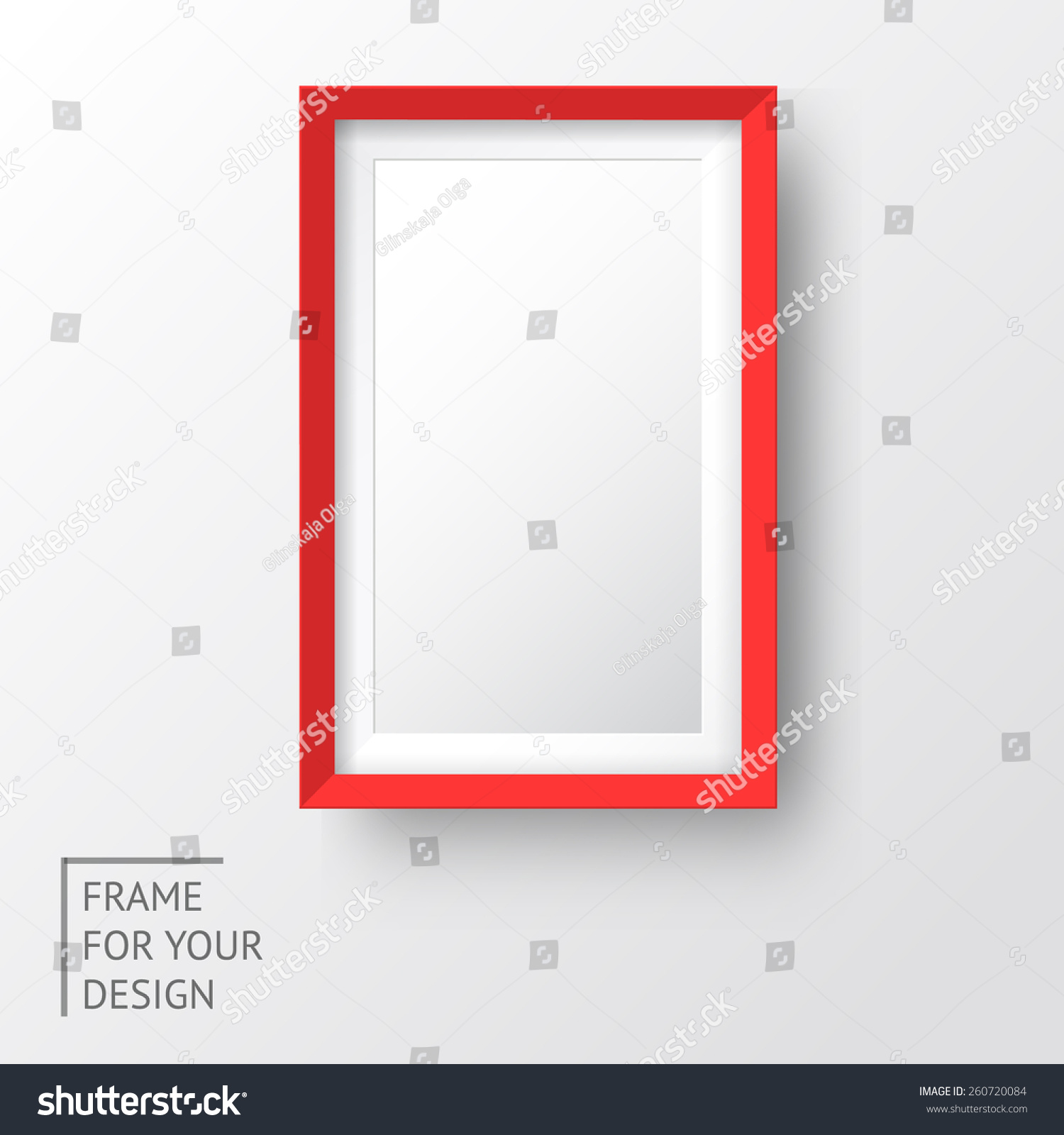 Red photo frame: imágenes, fotos de stock y vectores | Shutterstock