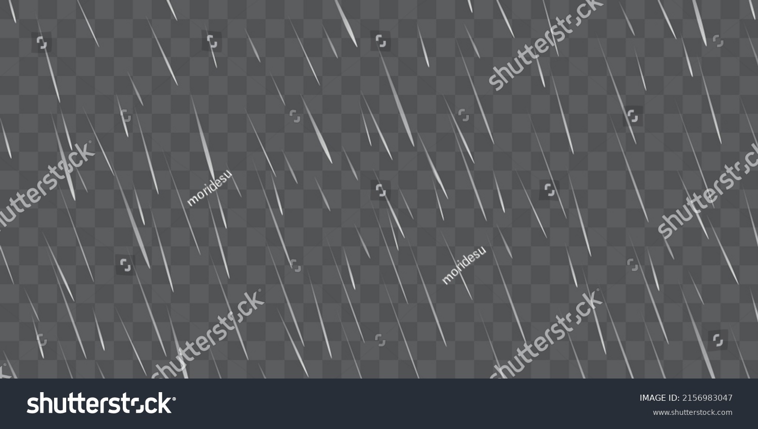 Realistic Rain Texture On Transparent Background: vetor stock (livre de ...
