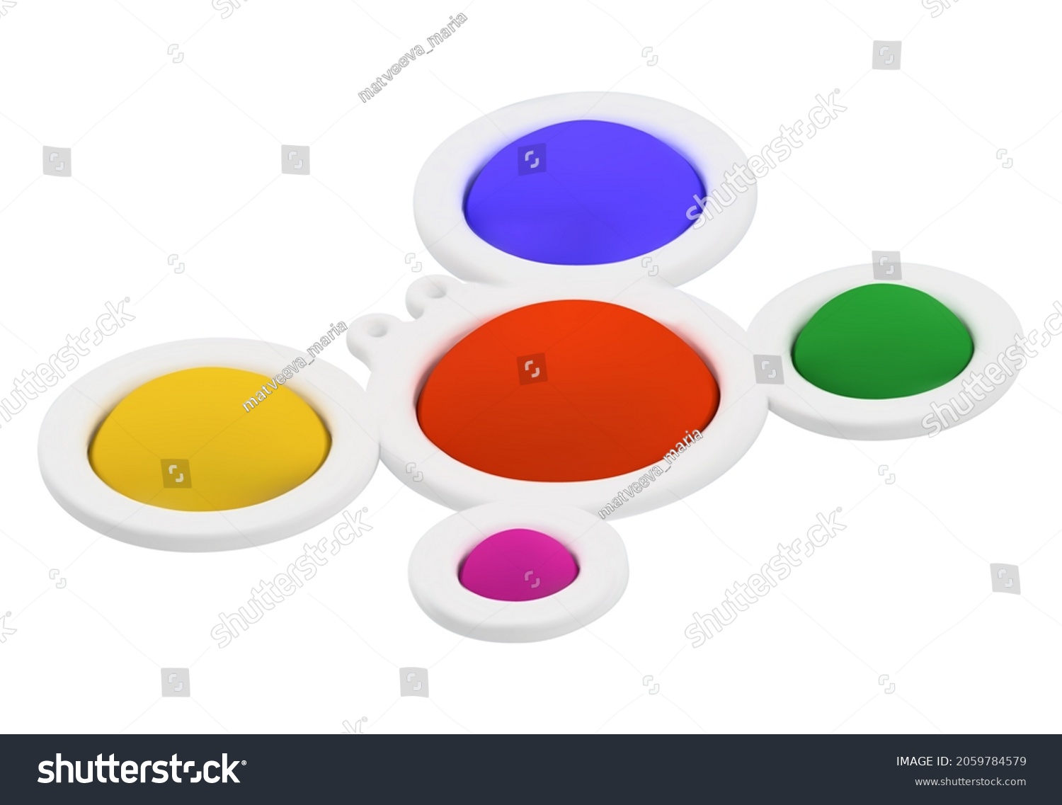Realistic Simple Dimple Crab 3d Vector Stock Vector (Royalty Free ...
