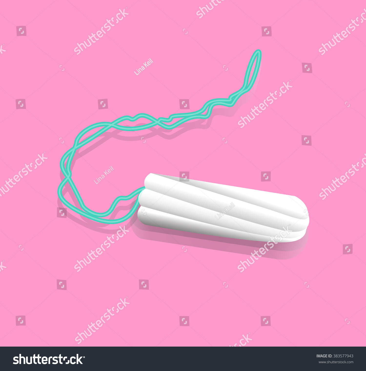 tampón realista. vectorial: vector de stock (libre de regalías ...
