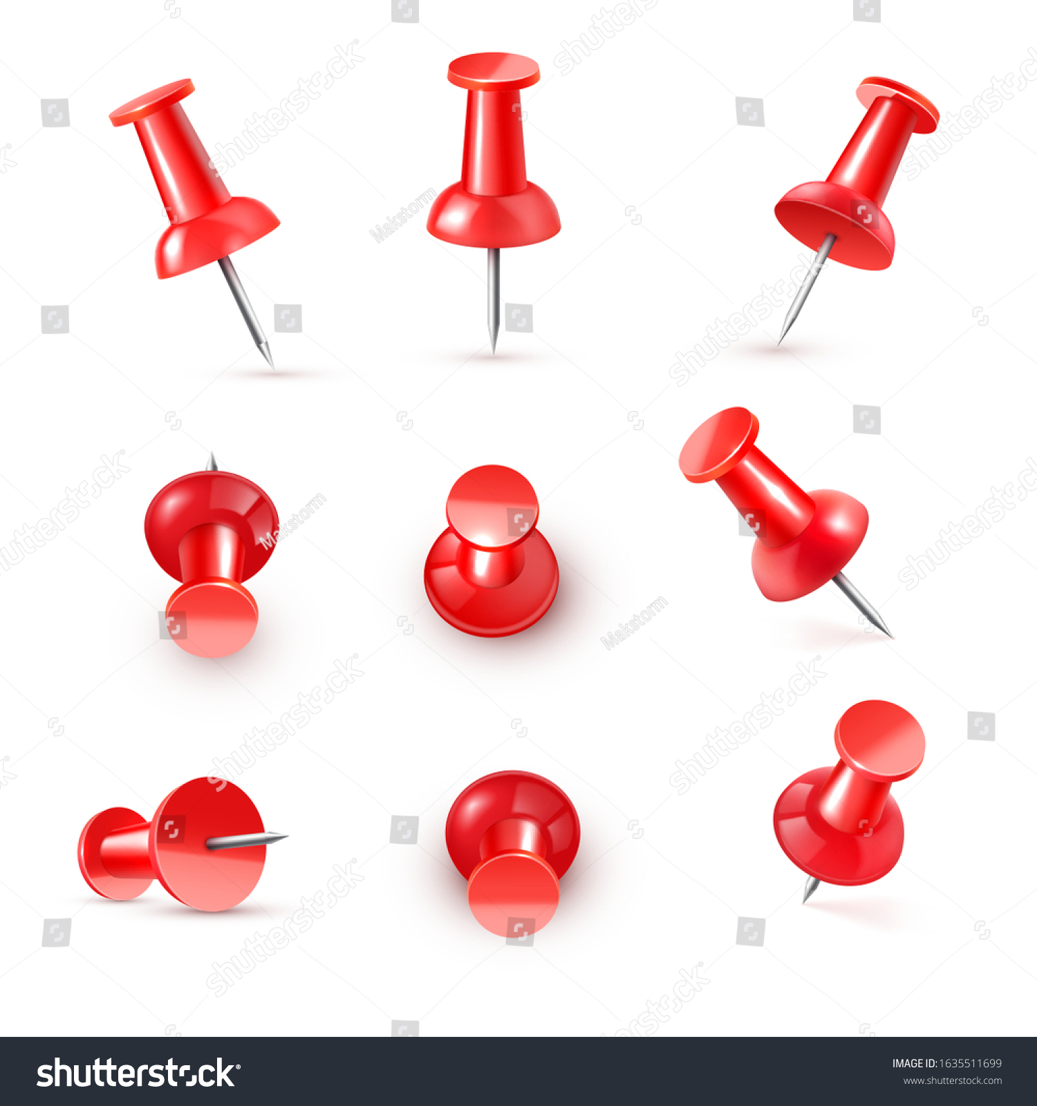 Realistic Vector Plastic Glossy Red Push Stock Vector (Royalty Free ... Realistic Vector Plastic Glossy Red Push Stock Vector (Royalty Free ...