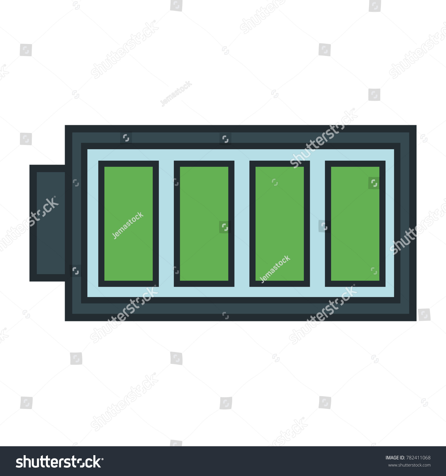 Rechargeable Battery Symbol Stock Vector (Royalty Free) 782411068 ...