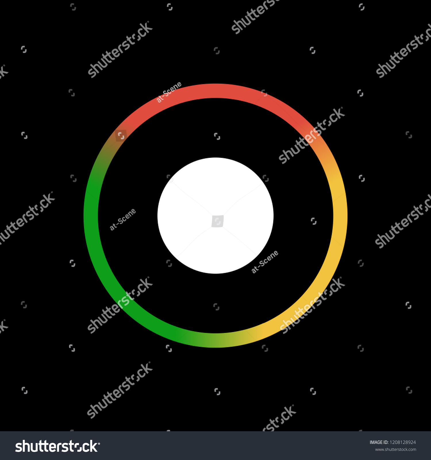 Record App Icon: vector de stock (libre de regalías) 1208128924 ...