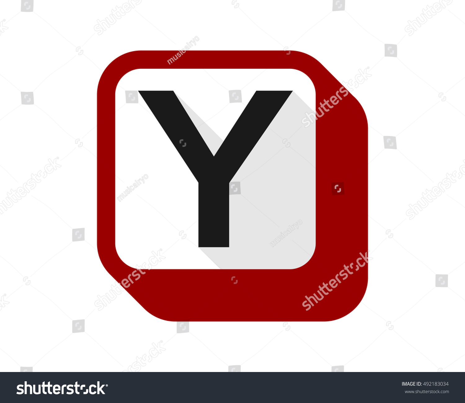 Rectangle Alphabet Typeset Typeface Alphabet Font Stock Vector (Royalty ...