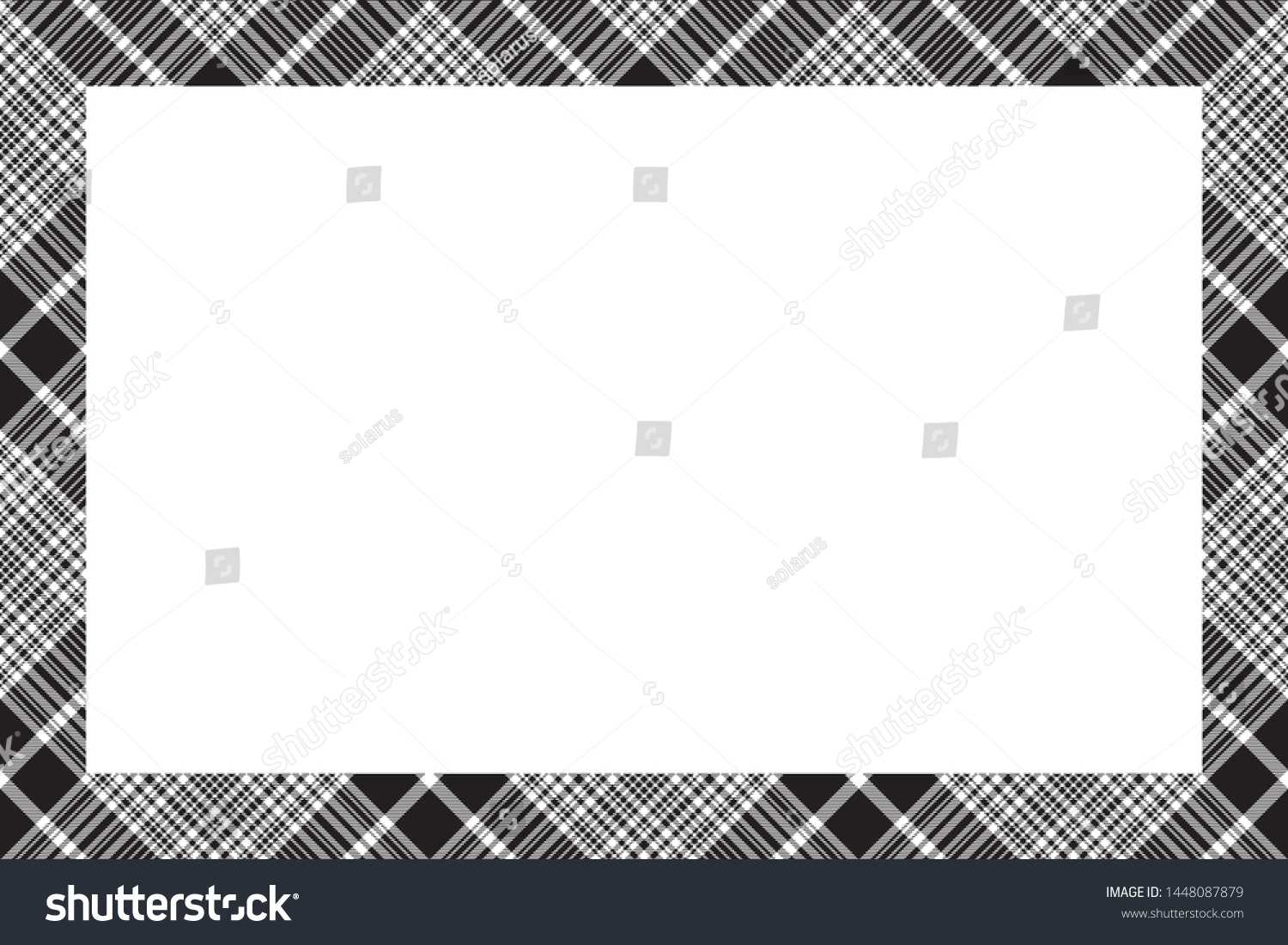 Rectangle Borders Frames Vector Border Pattern Stock Vector (Royalty ...