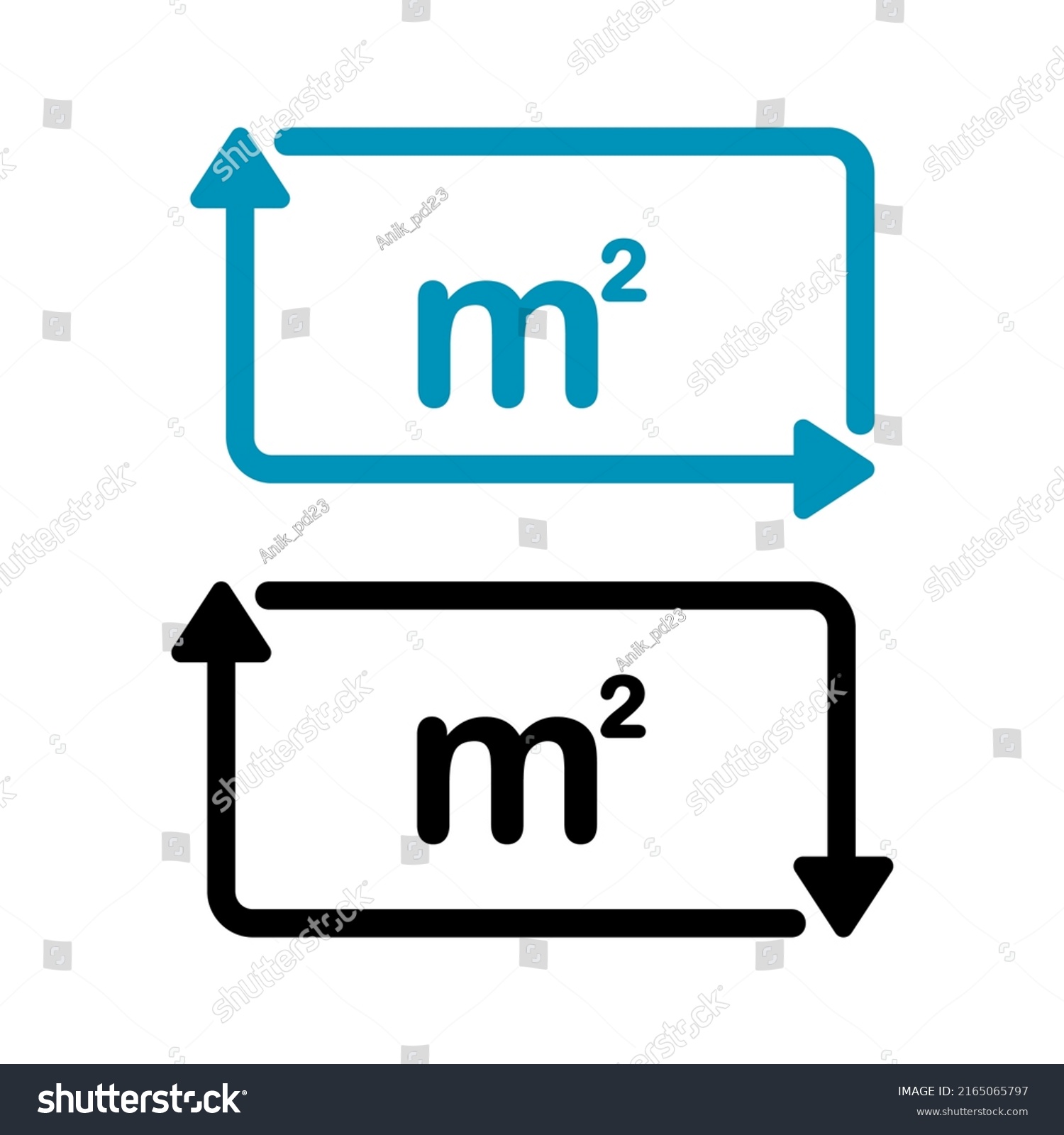 Rectangle Meter Logo Vector Design Suitable Stock Vector (Royalty Free ...