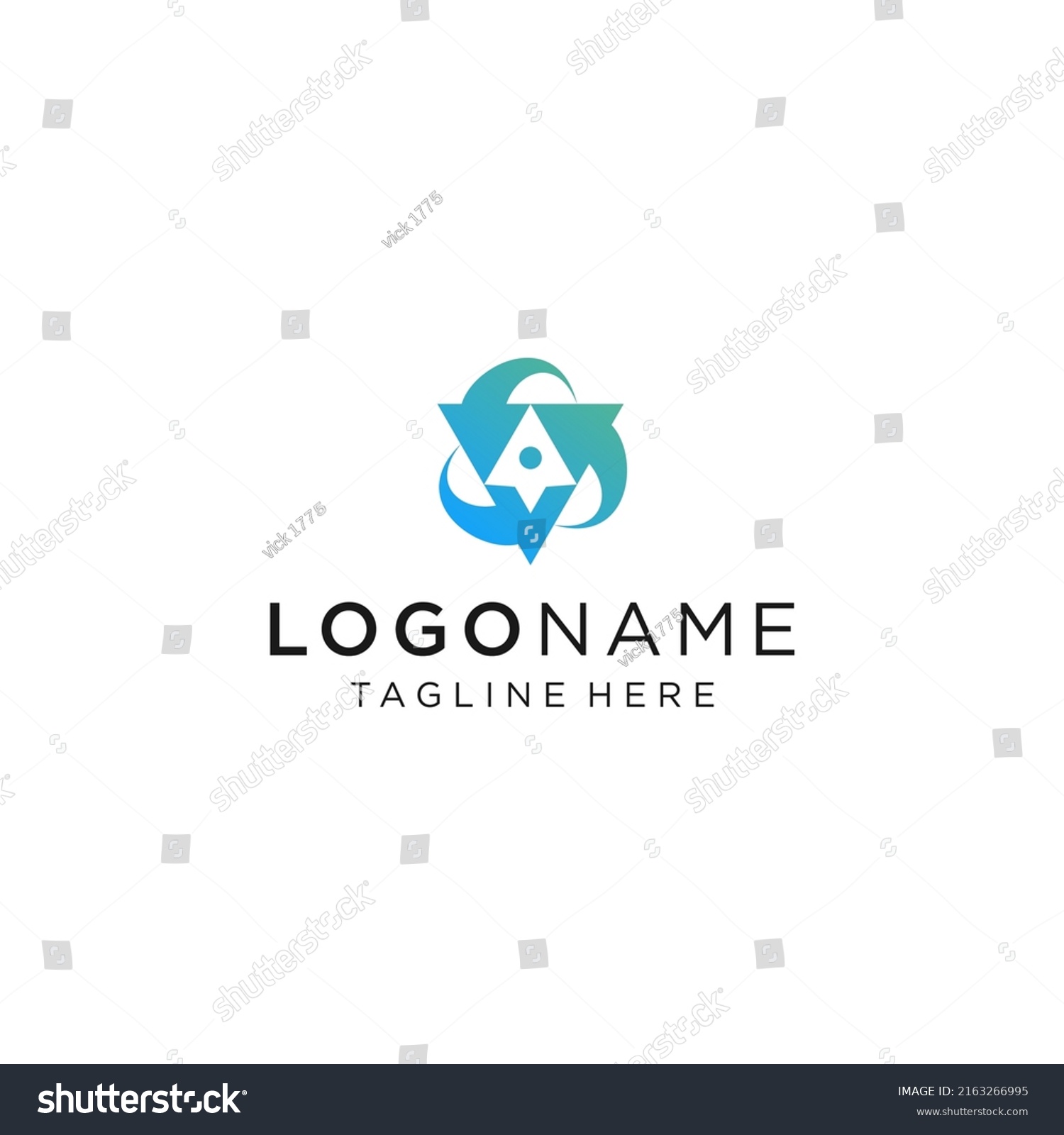 Recycle Rocket Logo Concept Vector Stock Vector (Royalty Free ...