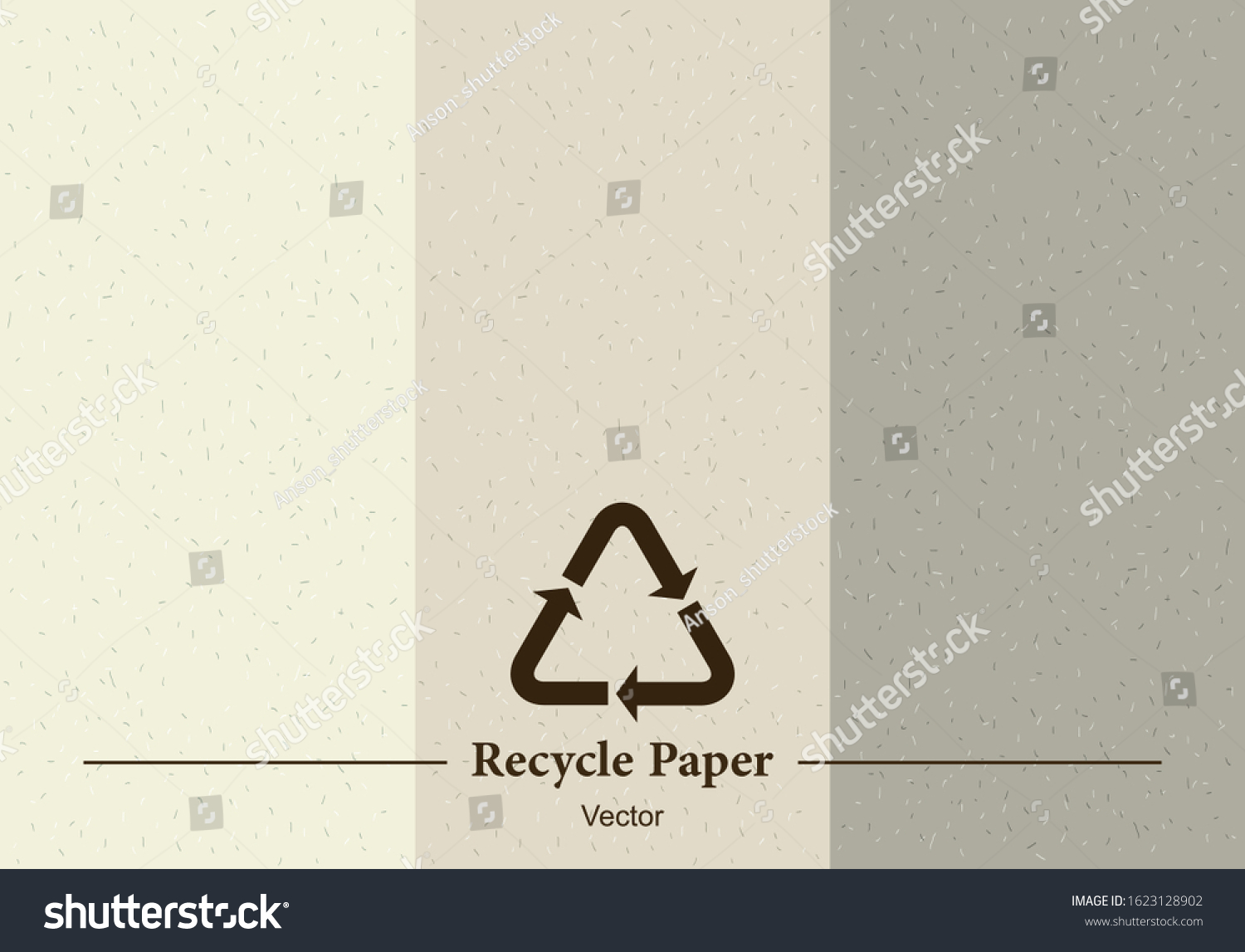 Recycle Paper Texture Background Wallpaper Vector: vetor stock (livre ...
