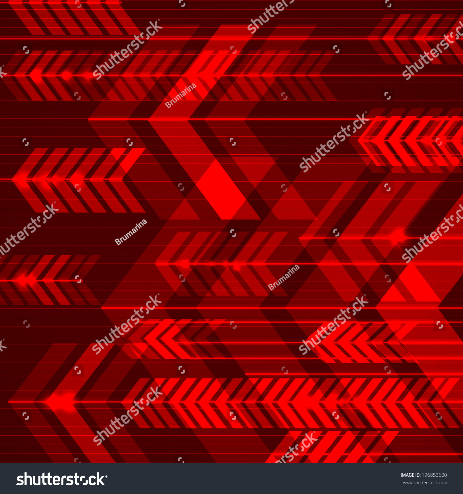 Red Abstract Arrows Background Vector Illustration Stock Vector ...