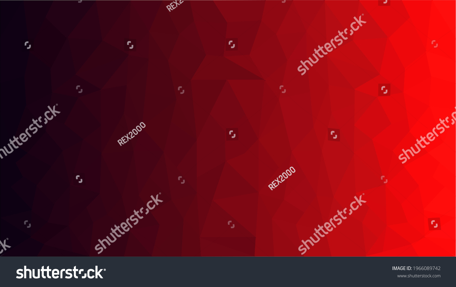 Red Black Colour Low Poly Background Stock Vector (Royalty Free ...