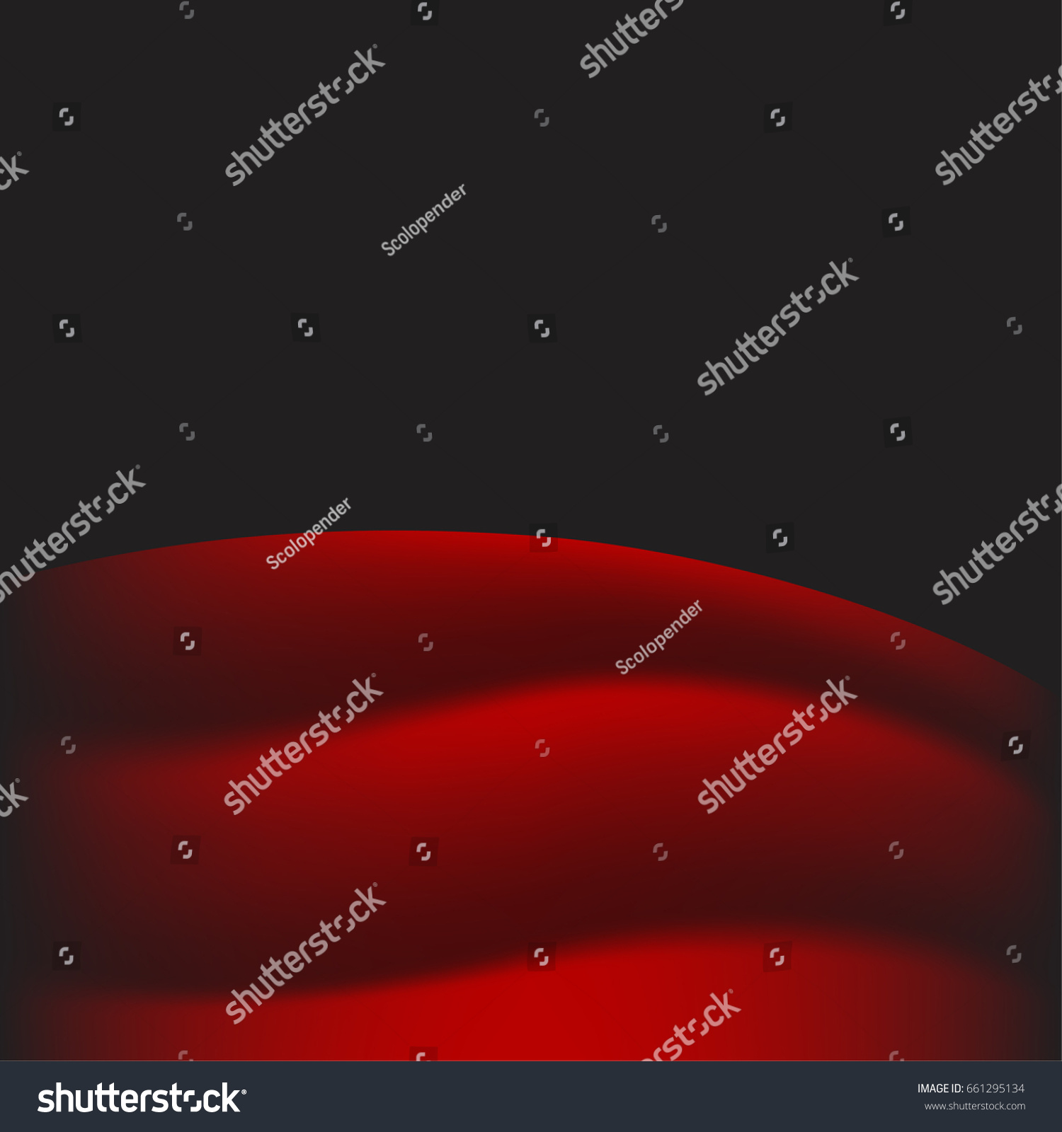 Red Black Gradient Background Vector Illustration Stock Vector (Royalty ...