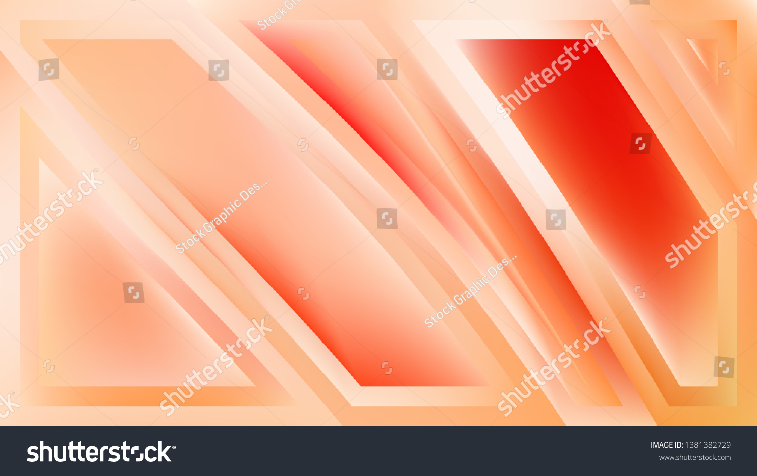 Red White Abstract Background Vector Art Stock Vector (Royalty Free ...