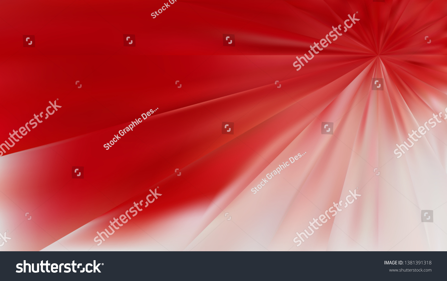 Red White Background Design Stock Vector (Royalty Free) 1381391318 ...