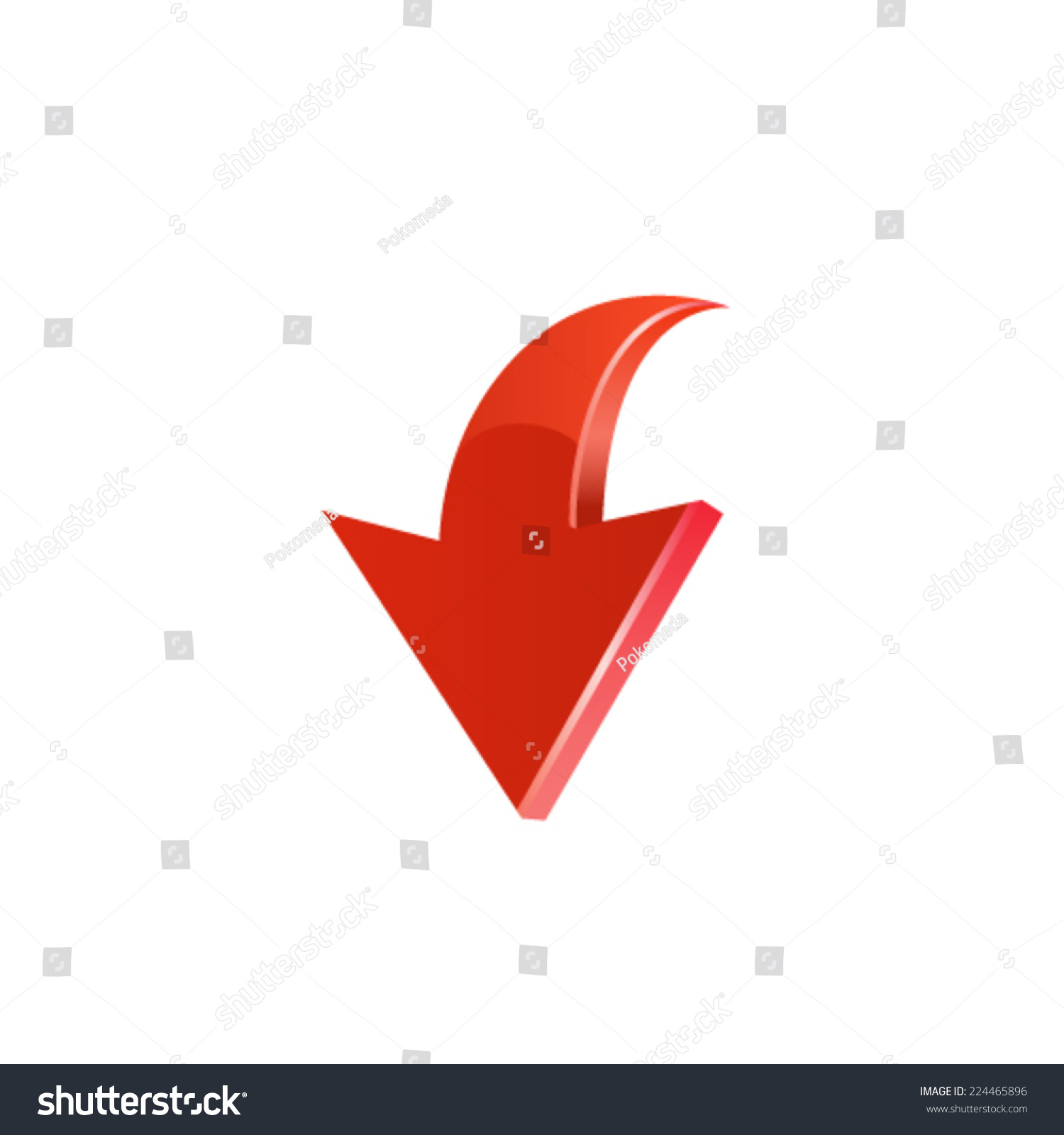 60,143 Red down arrow Images, Stock Photos & Vectors | Shutterstock