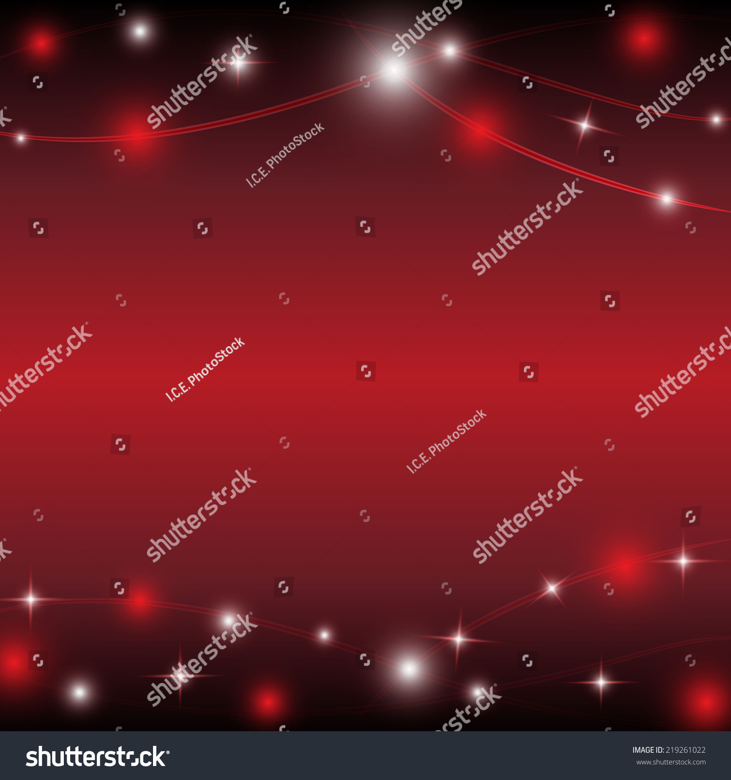 Red Background Light Star Vector Illustration: เวกเตอร์สต็อก (ปลอดค่า ...