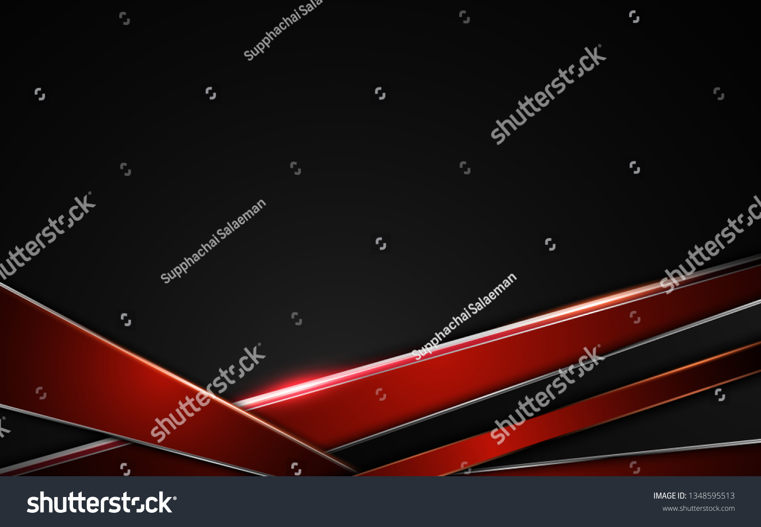 Red Black Abstract Frame Layout Tech: เวกเตอร์สต็อก (ปลอดค่าลิขสิทธิ์ ...
