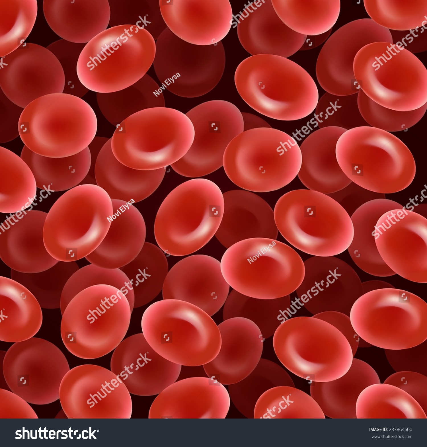 Red Blood Cell Stock Vector (Royalty Free) 233864500 | Shutterstock