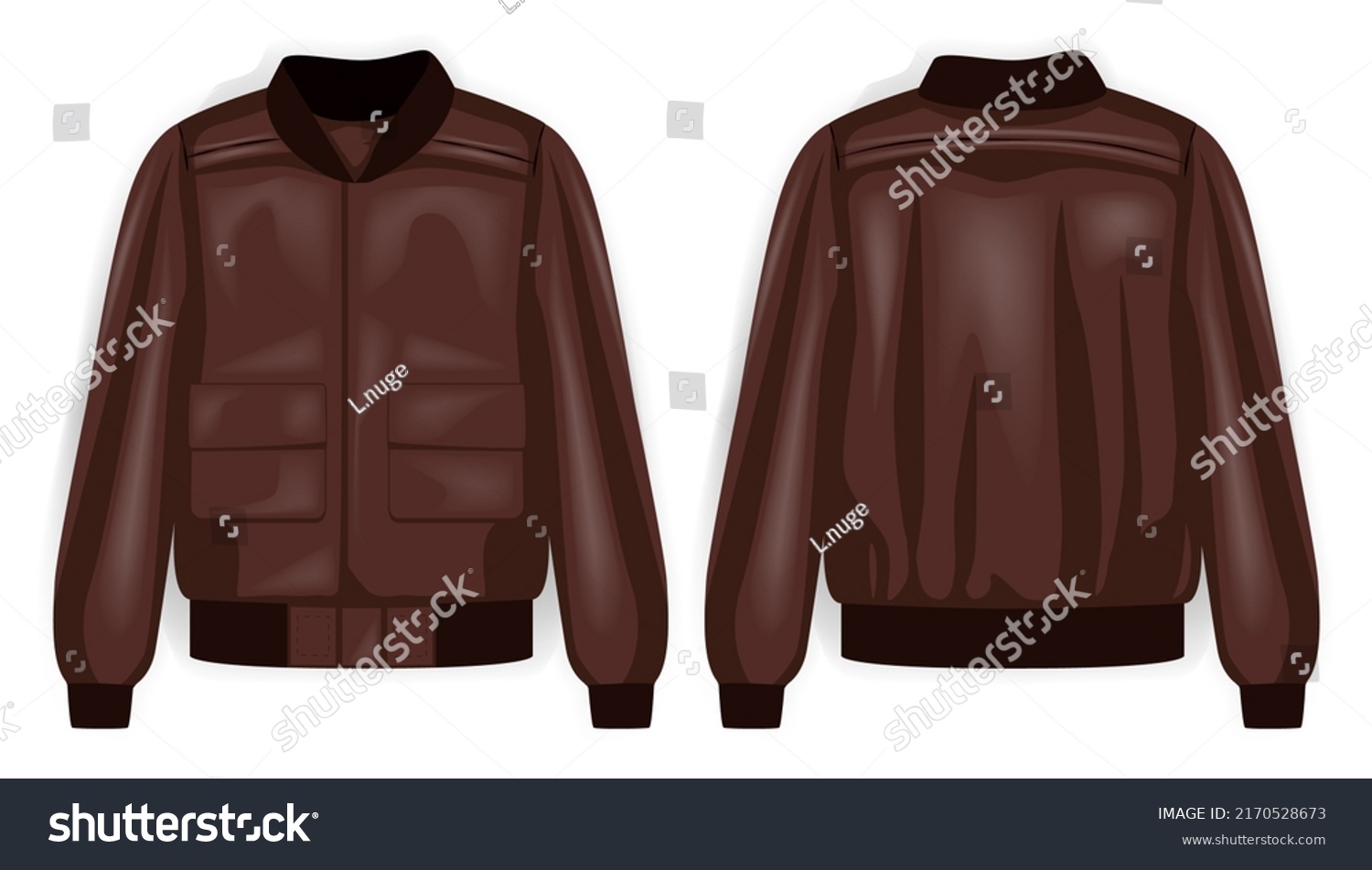 1,750 Leather jacket mockup Images, Stock Photos & Vectors | Shutterstock