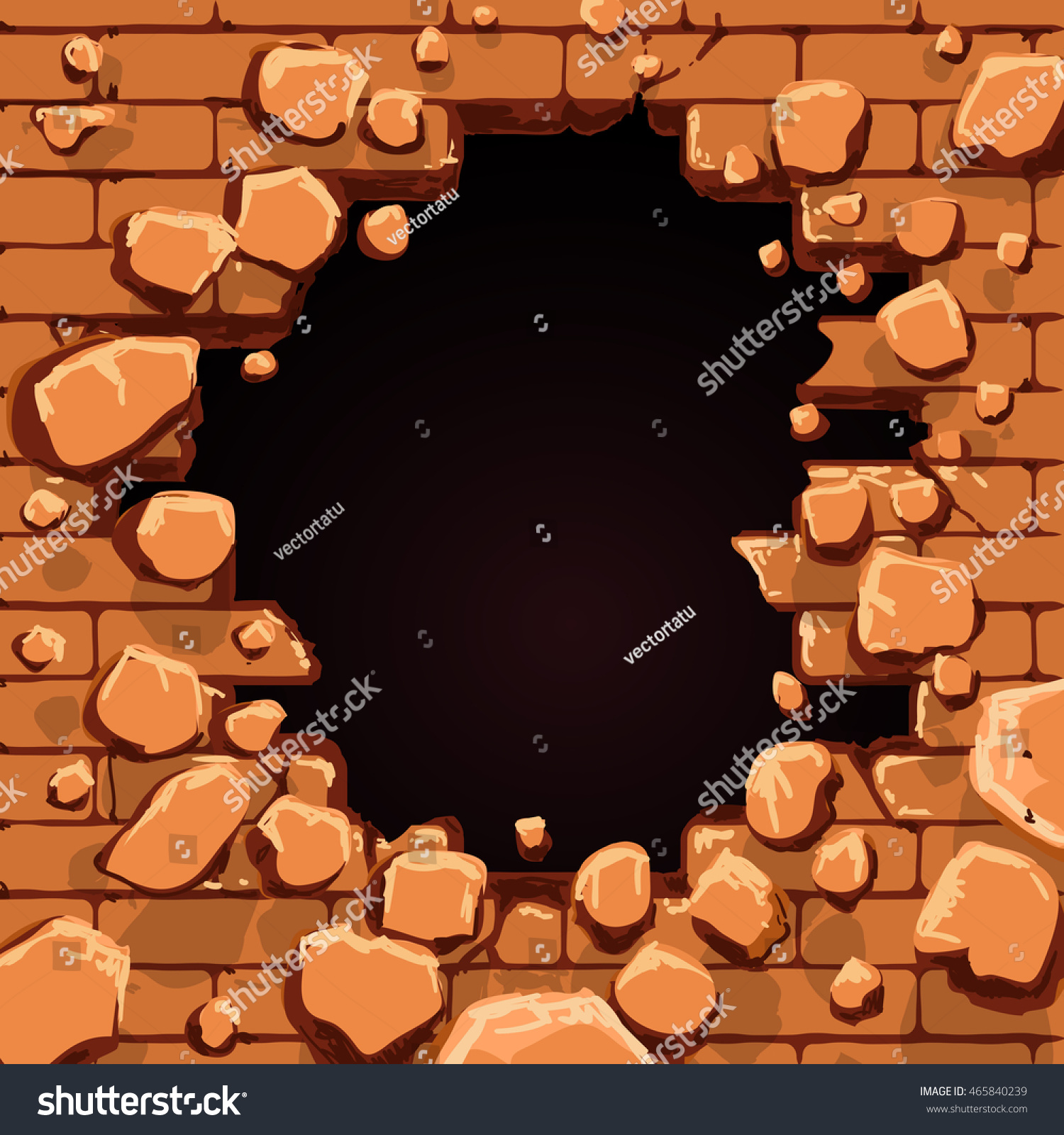 2,293 Break through brick wall Images, Stock Photos & Vectors ...