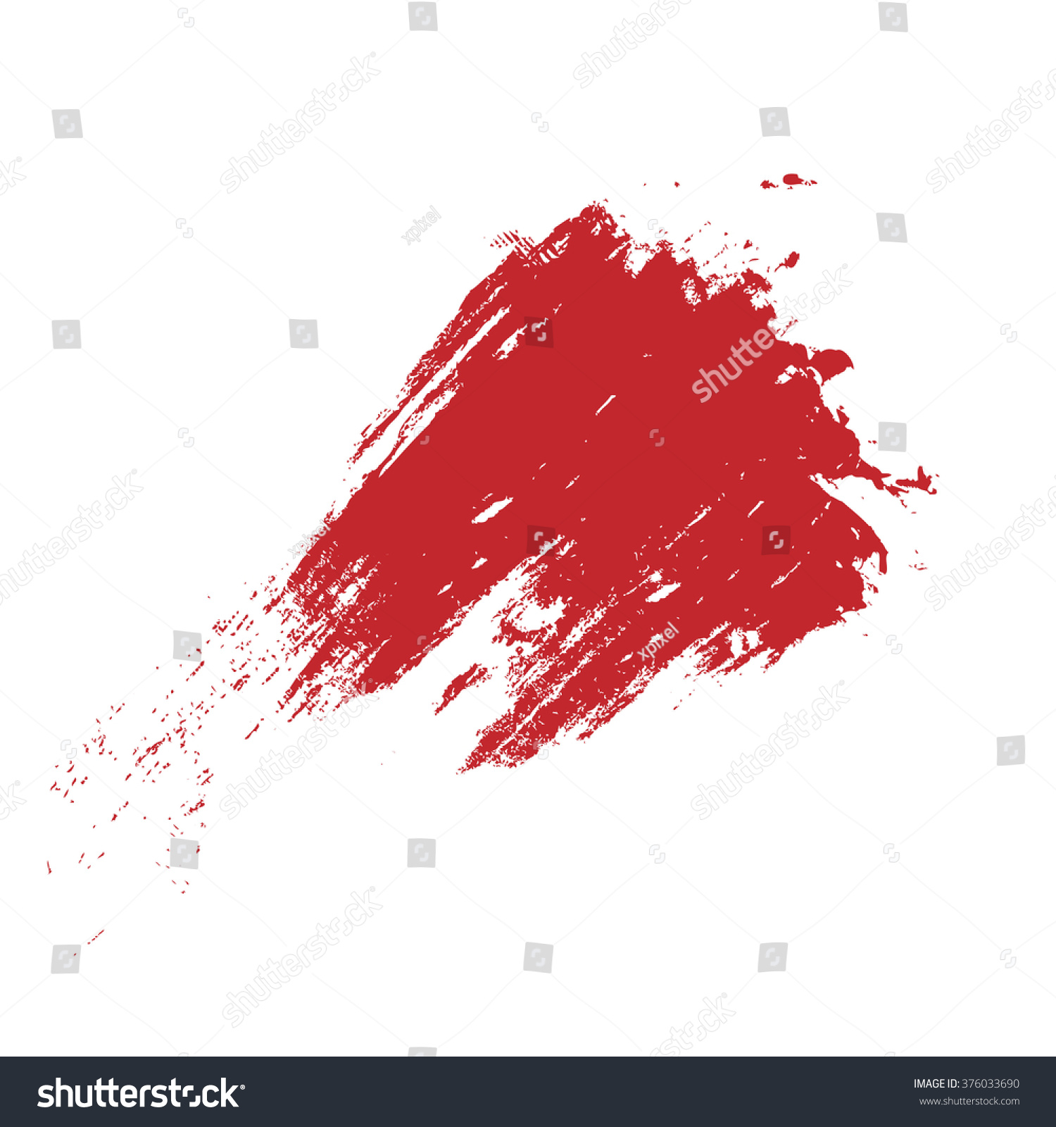 Red Brush Stroke Background Texture Vector Stock Vector 376033690 ...
