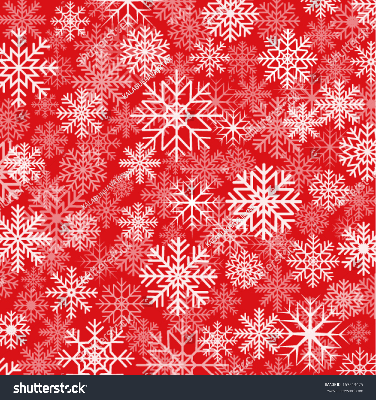 Red Christmas Background Stock Vector (Royalty Free) 163513475
