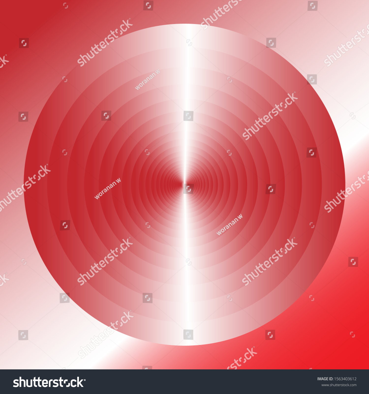 Red Circle Abstract Background Illustration Stock Vector (Royalty Free ...