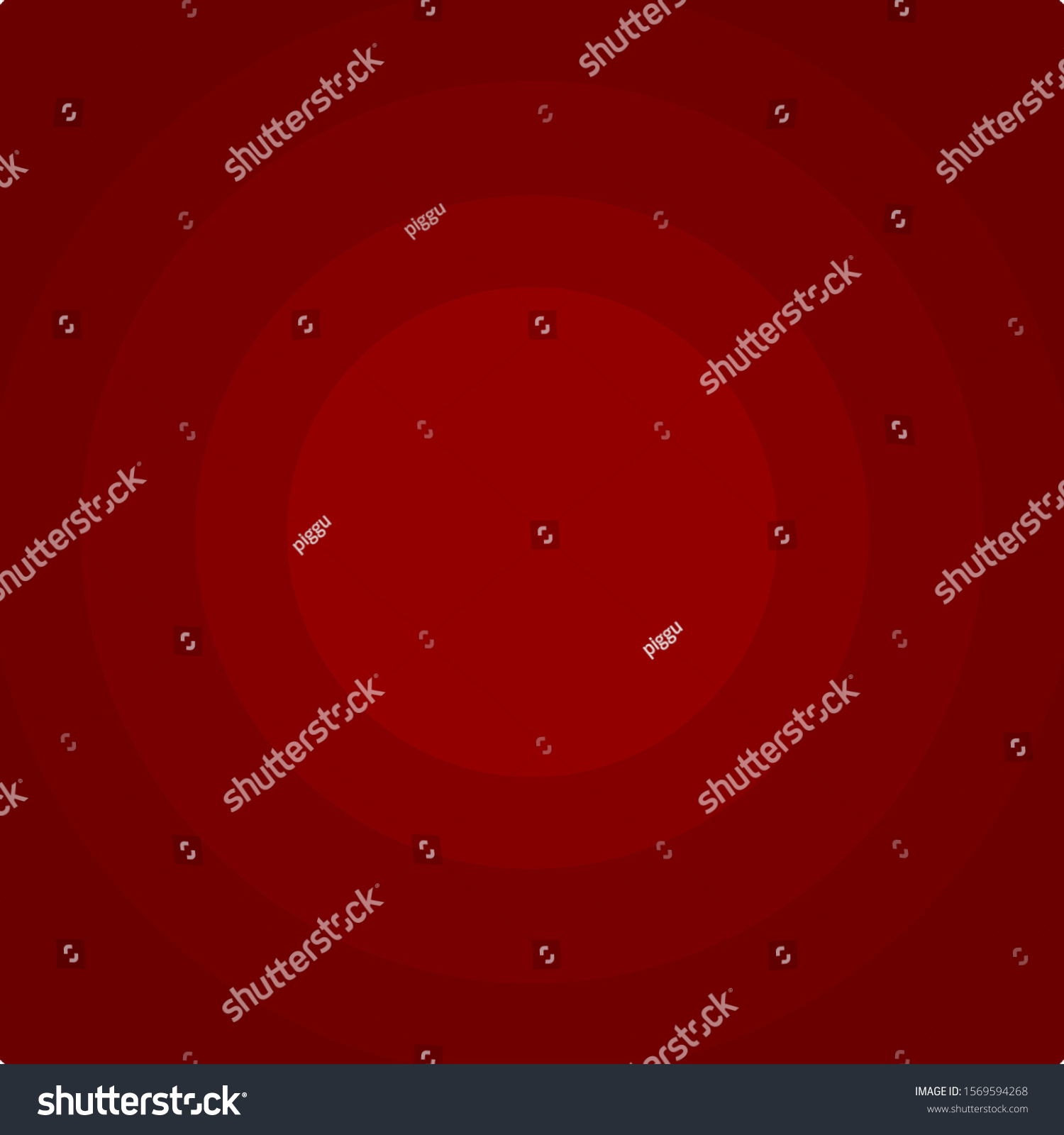 Red Circle Layer Background Vector Illustration Stock Vector (Royalty ...