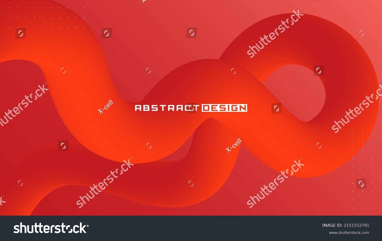 Red Color Combination Abstract Background Design Stock Vector (Royalty ...