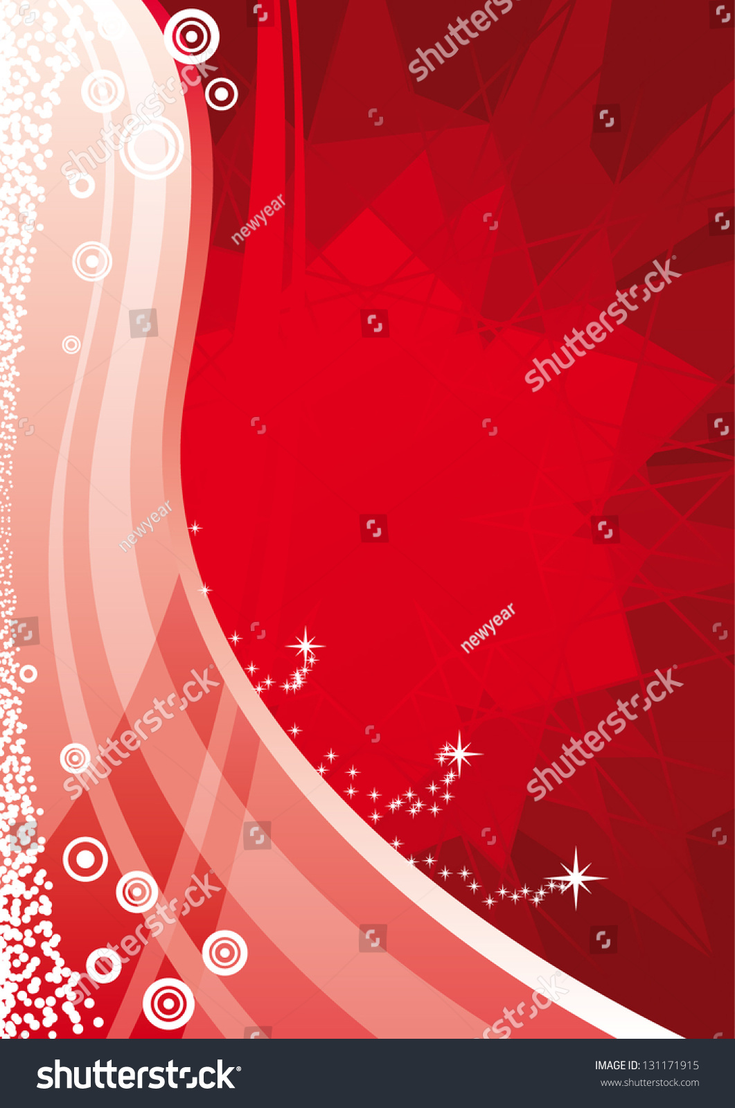 Red Curve Background Stock Vector (Royalty Free) 131171915