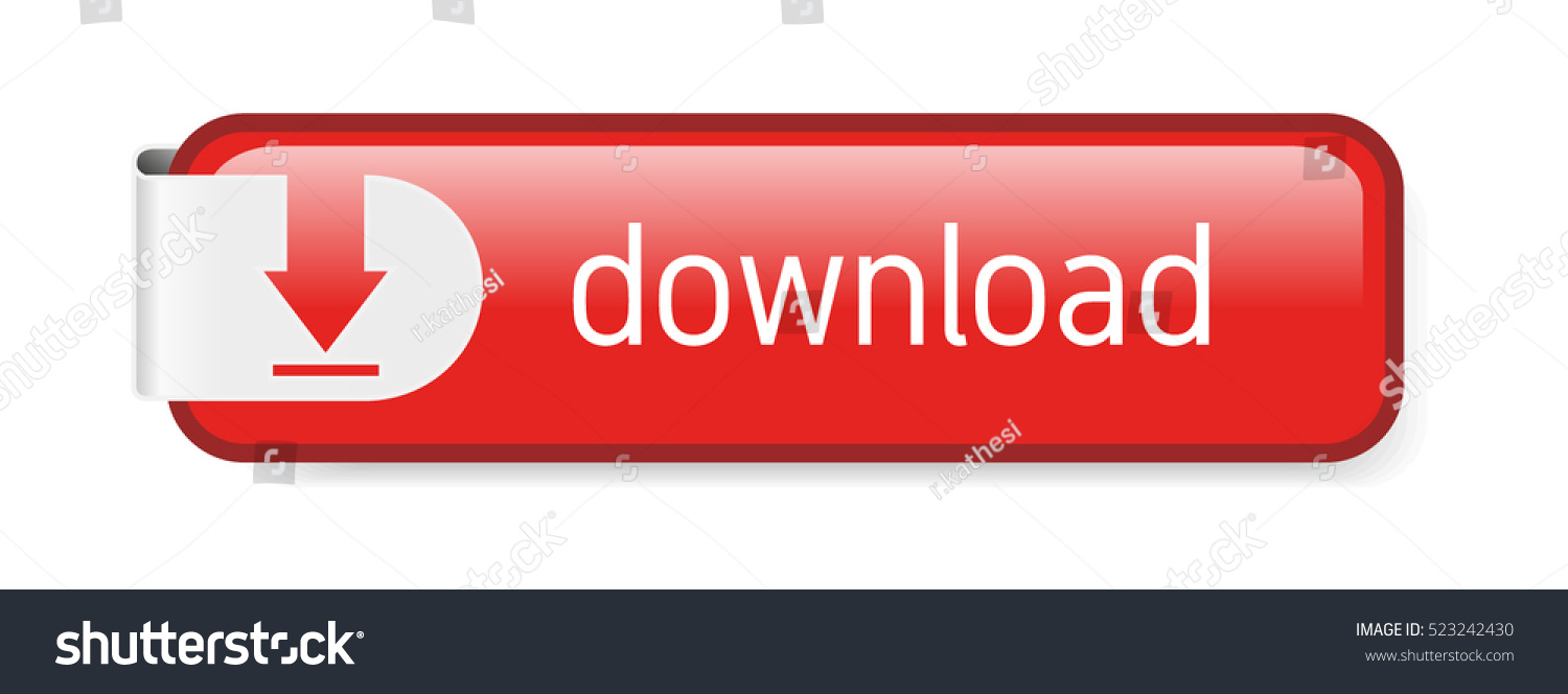 Red Download Button Arrow Vector Stock Vector (Royalty Free) 523242430 ...
