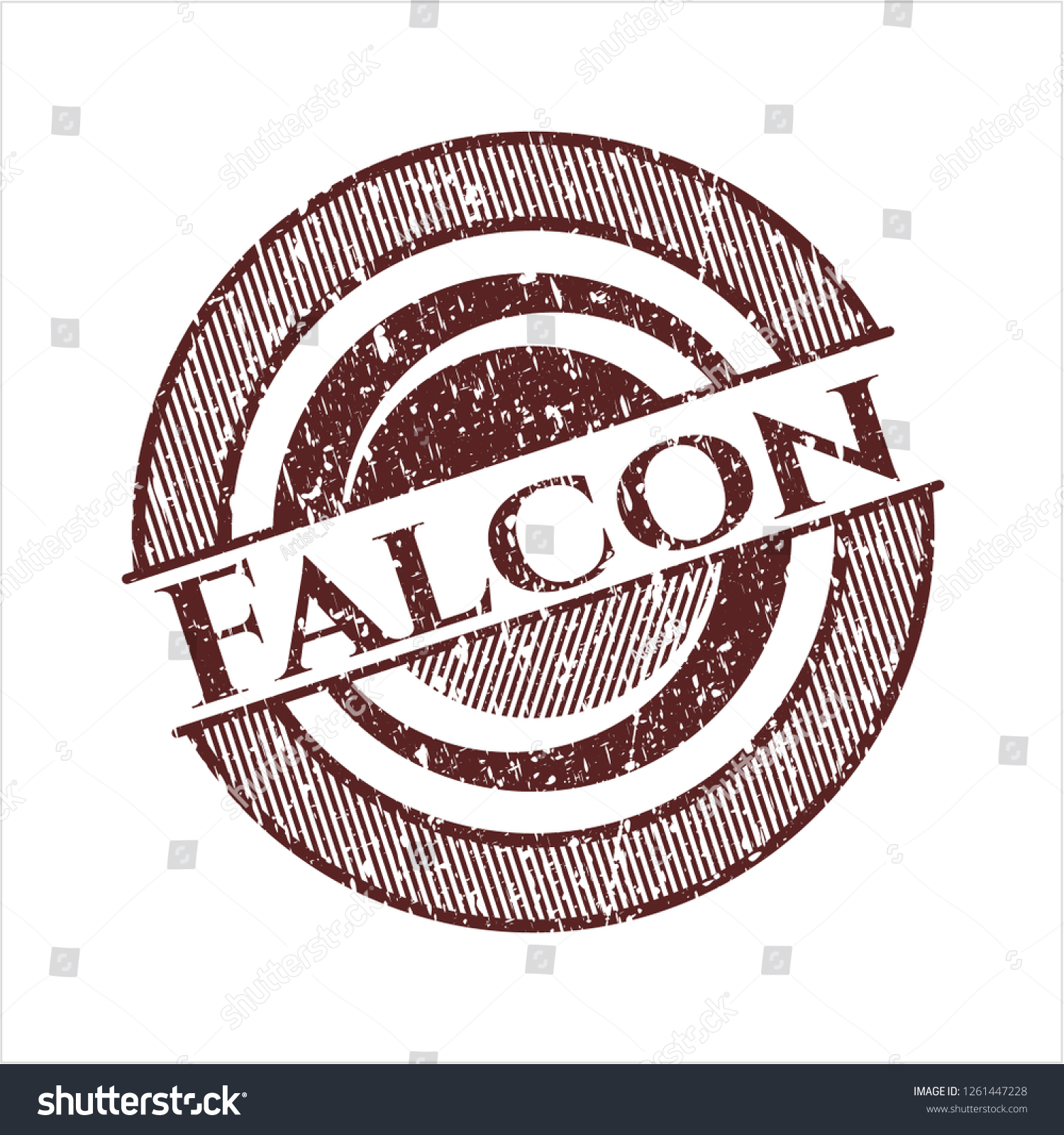 Red Falcon Rubber Texture Stock Vector (Royalty Free) 1261447228 ...