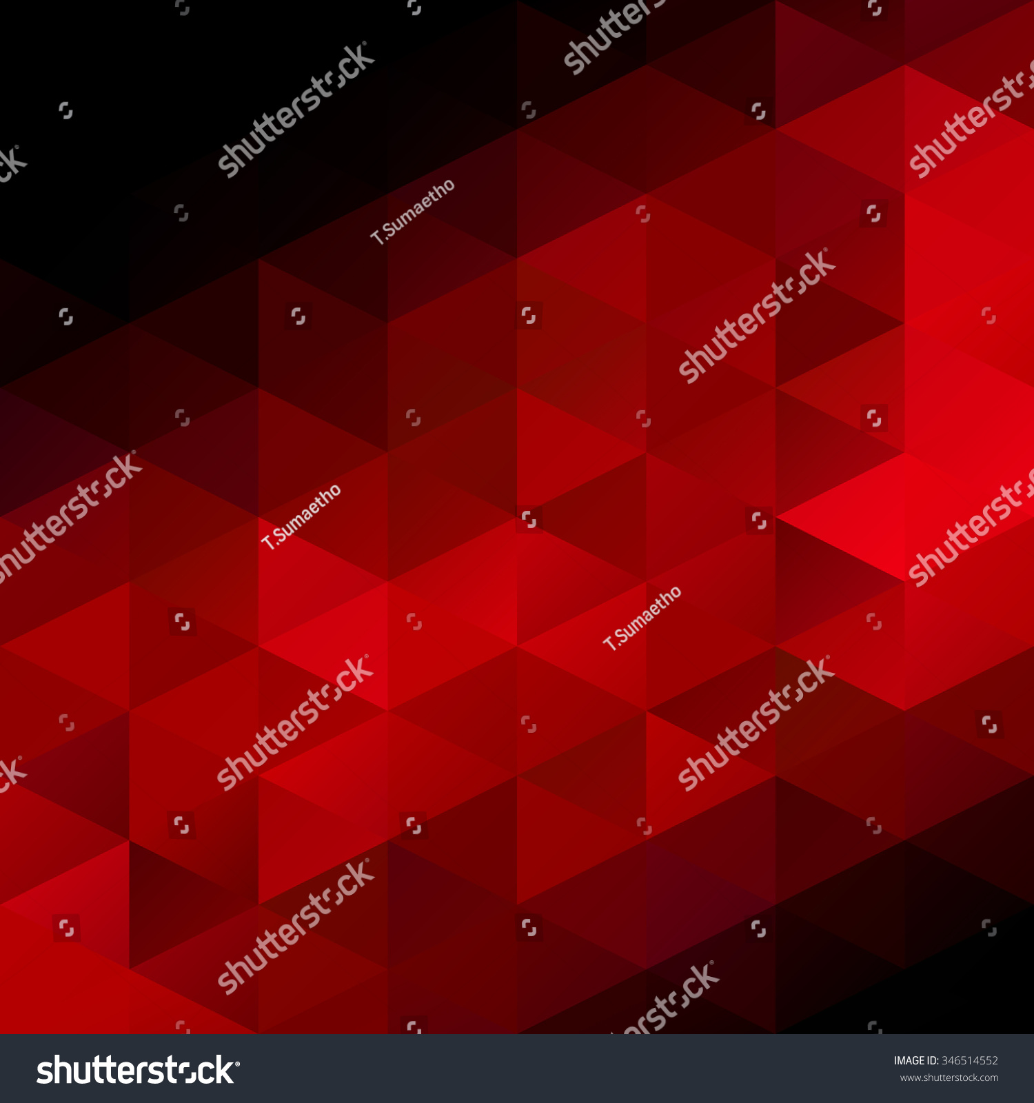 Red Grid Mosaic Background Creative Design Stock Vector (Royalty Free ...