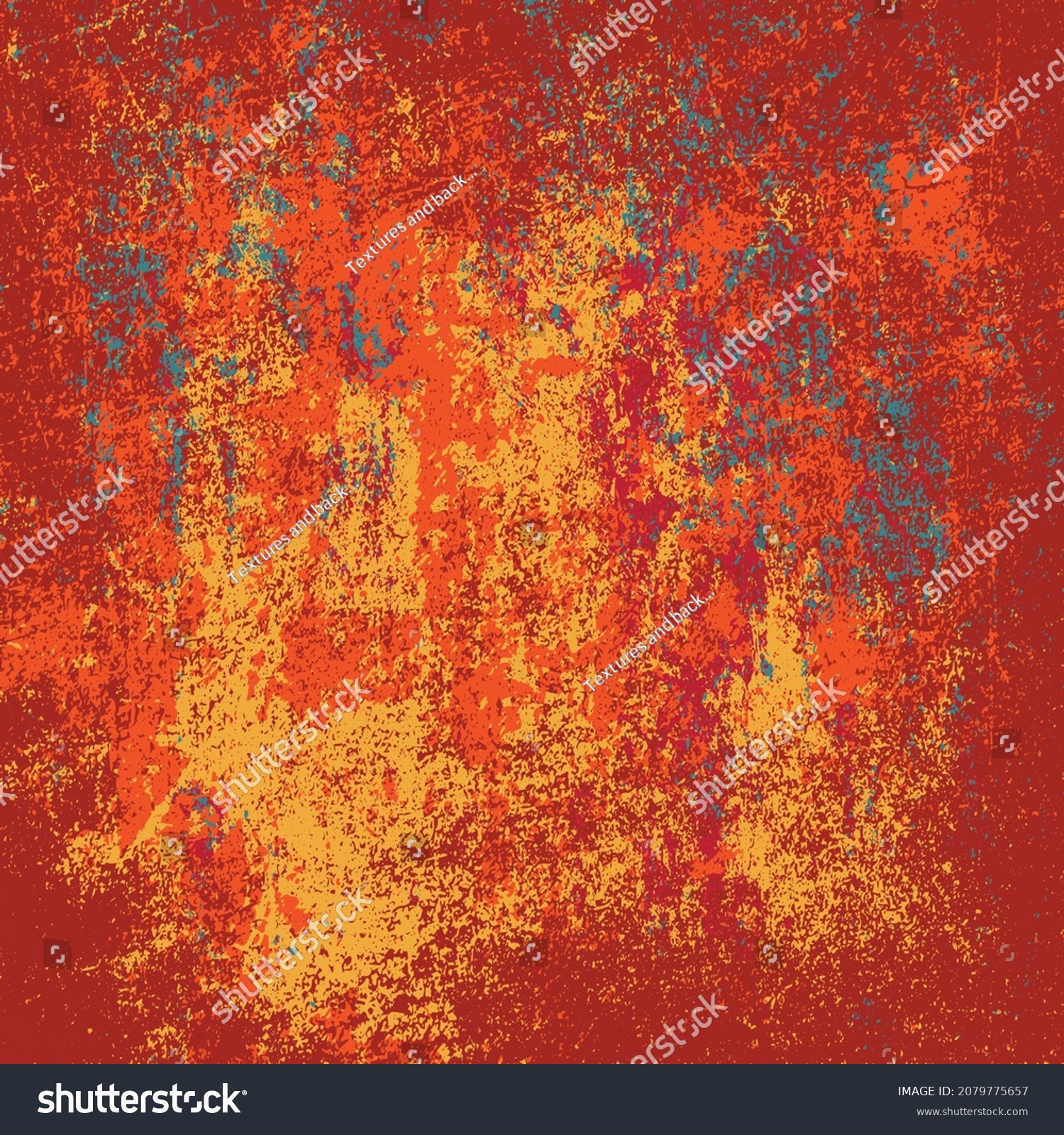 Red Grunge Background Vector Scratched Texture Stock Vector (Royalty ...