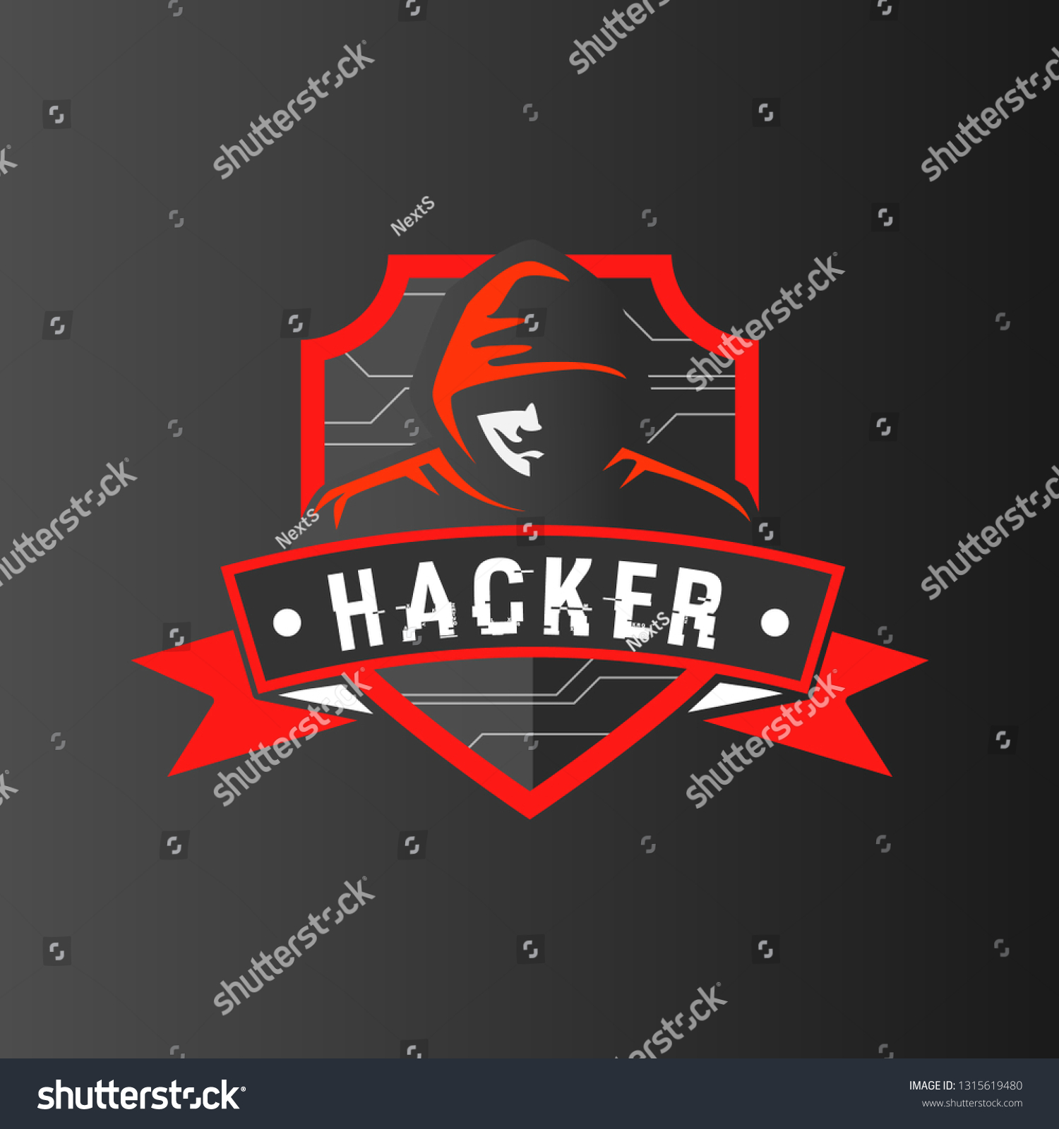 17,685 Hacker logo 图片、库存照片和矢量图 | Shutterstock