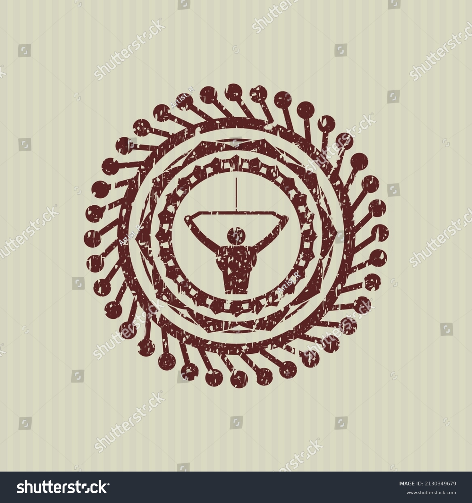 Red Lat Pull Down Exercise Icon Stock Vector (Royalty Free) 2130349679 ...