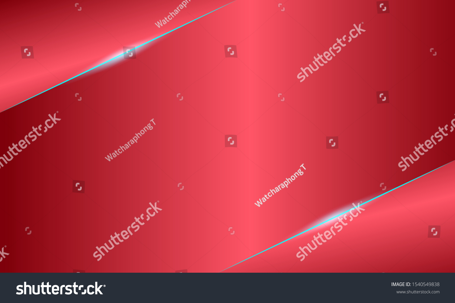 Red Metallic Light Effect Background Stock Vector (Royalty Free ...