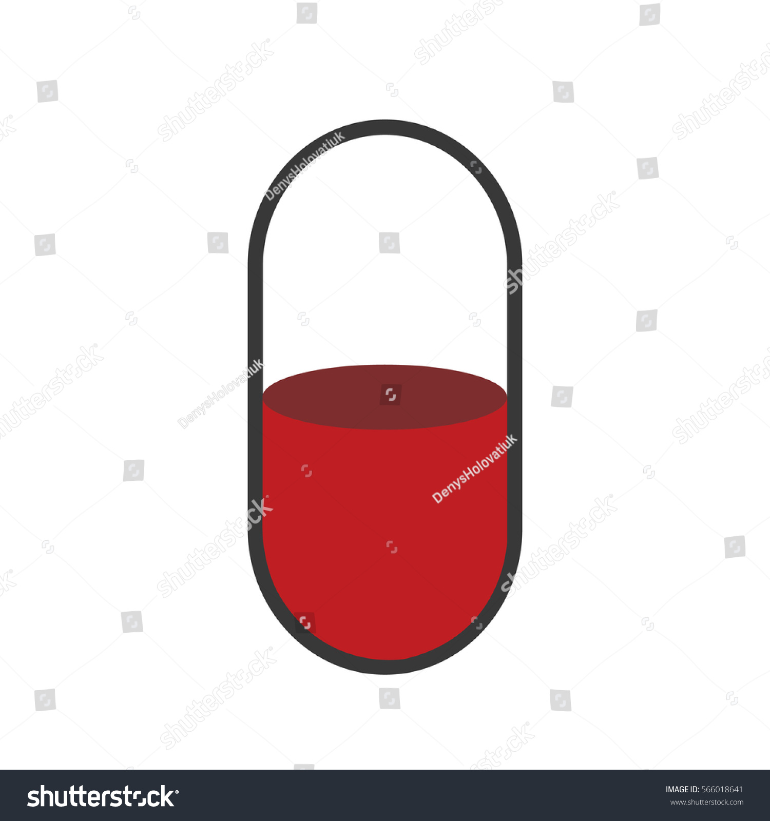 Red Pill Logo Icon Stock Vector (Royalty Free) 566018641 | Shutterstock