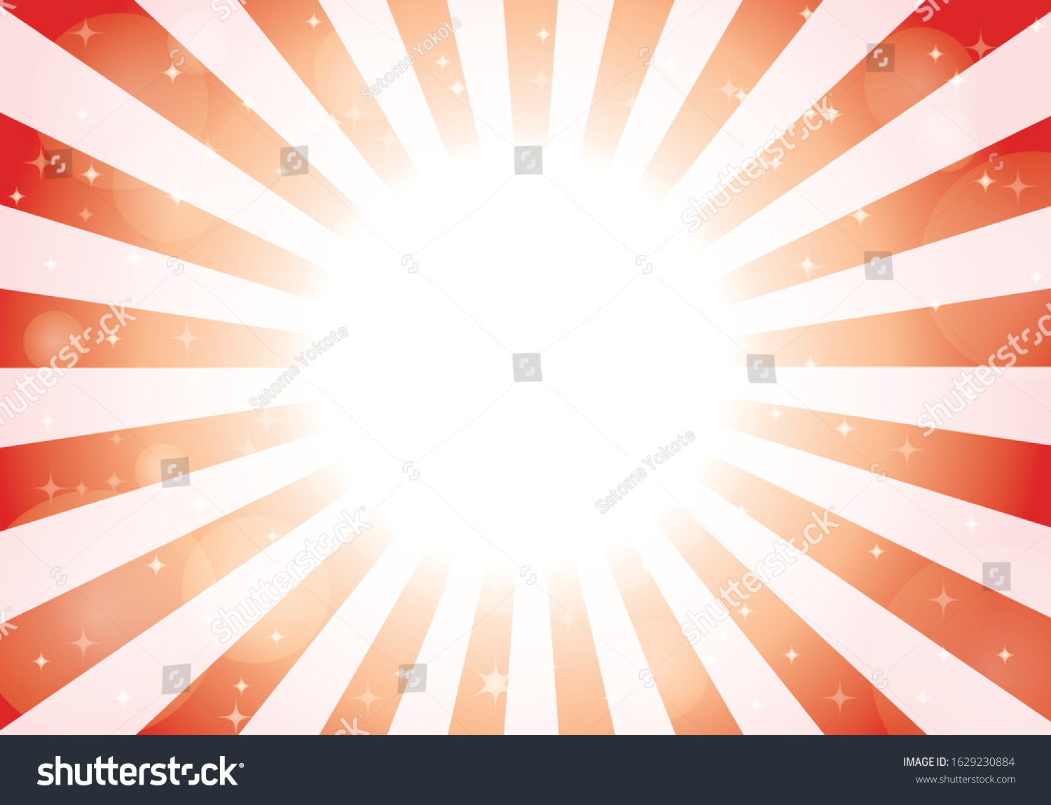 Red Radial Background Light Glitter Stock Vector (Royalty Free ...