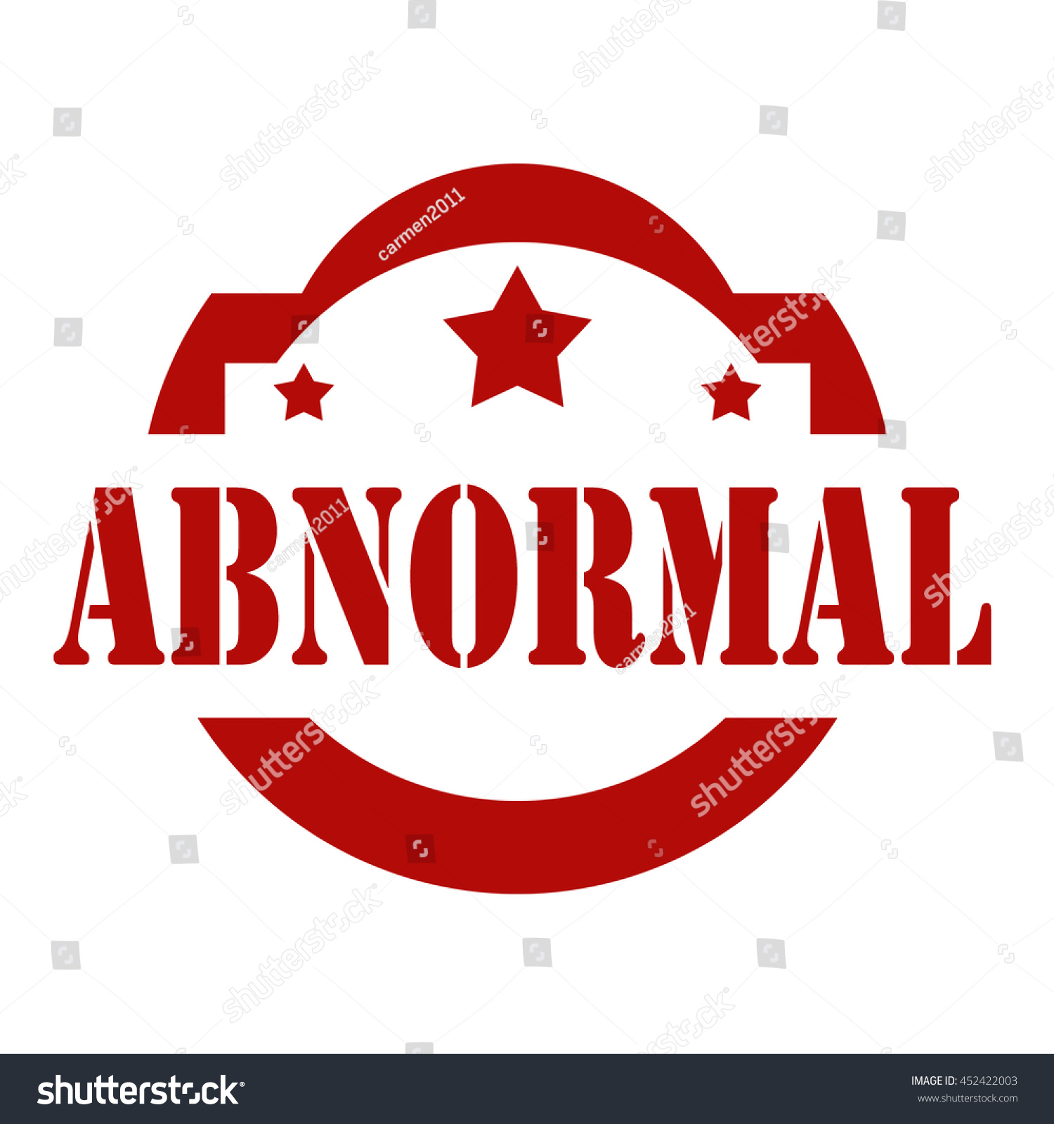 Red Stamp Text Abnormalvector Illustration: Vector có sẵn (miễn phí bản ...