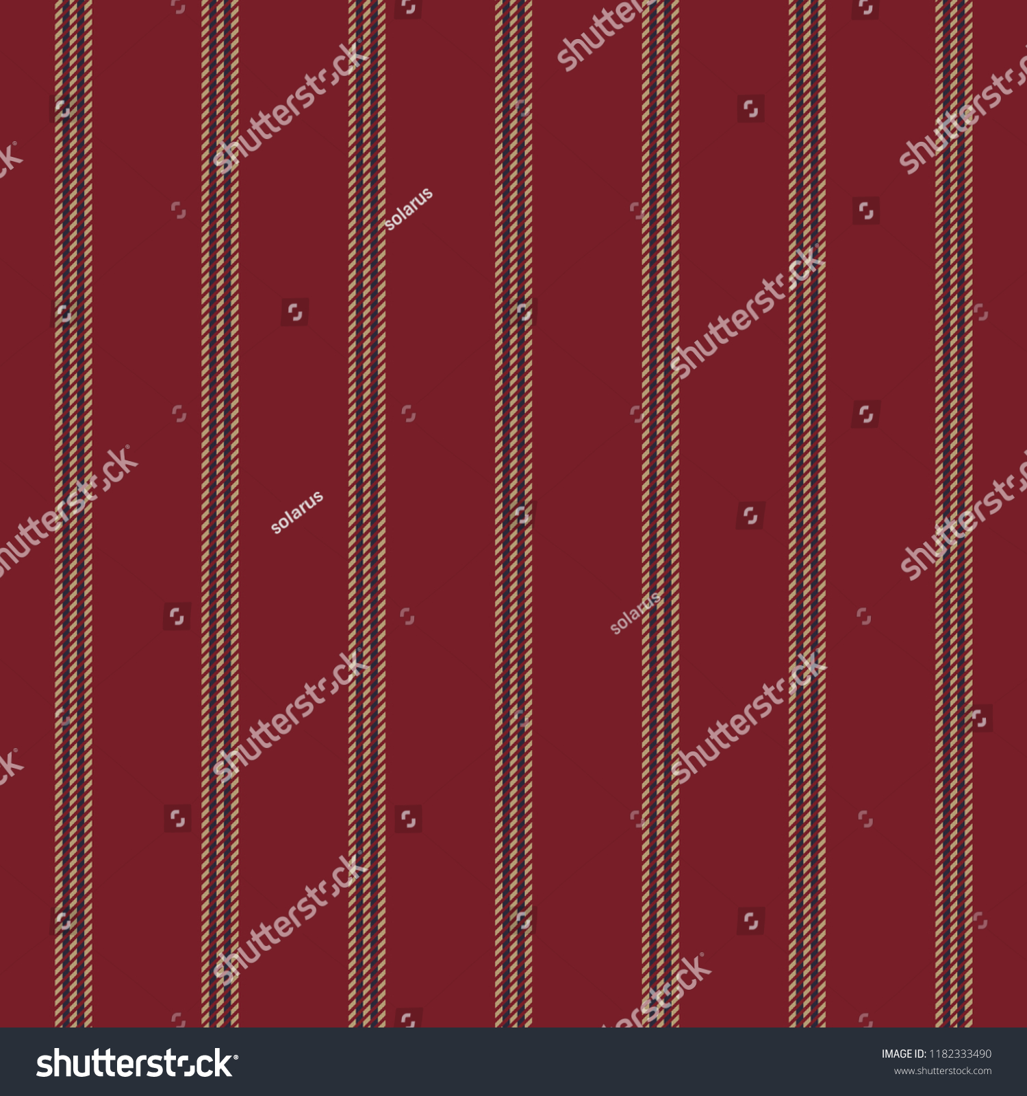 Red Stripe Fabric Texture Seamless Pattern Stock Vector (Royalty Free ...