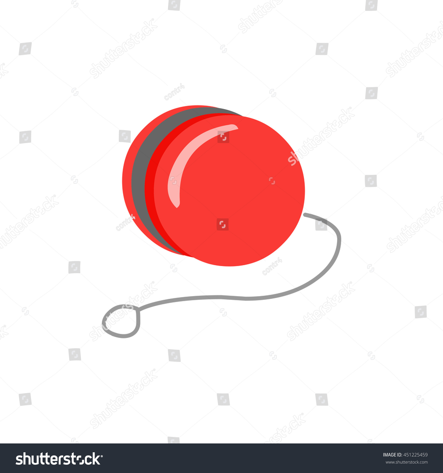 Red Toy Icon Stock Vector (Royalty Free) 451225459 | Shutterstock